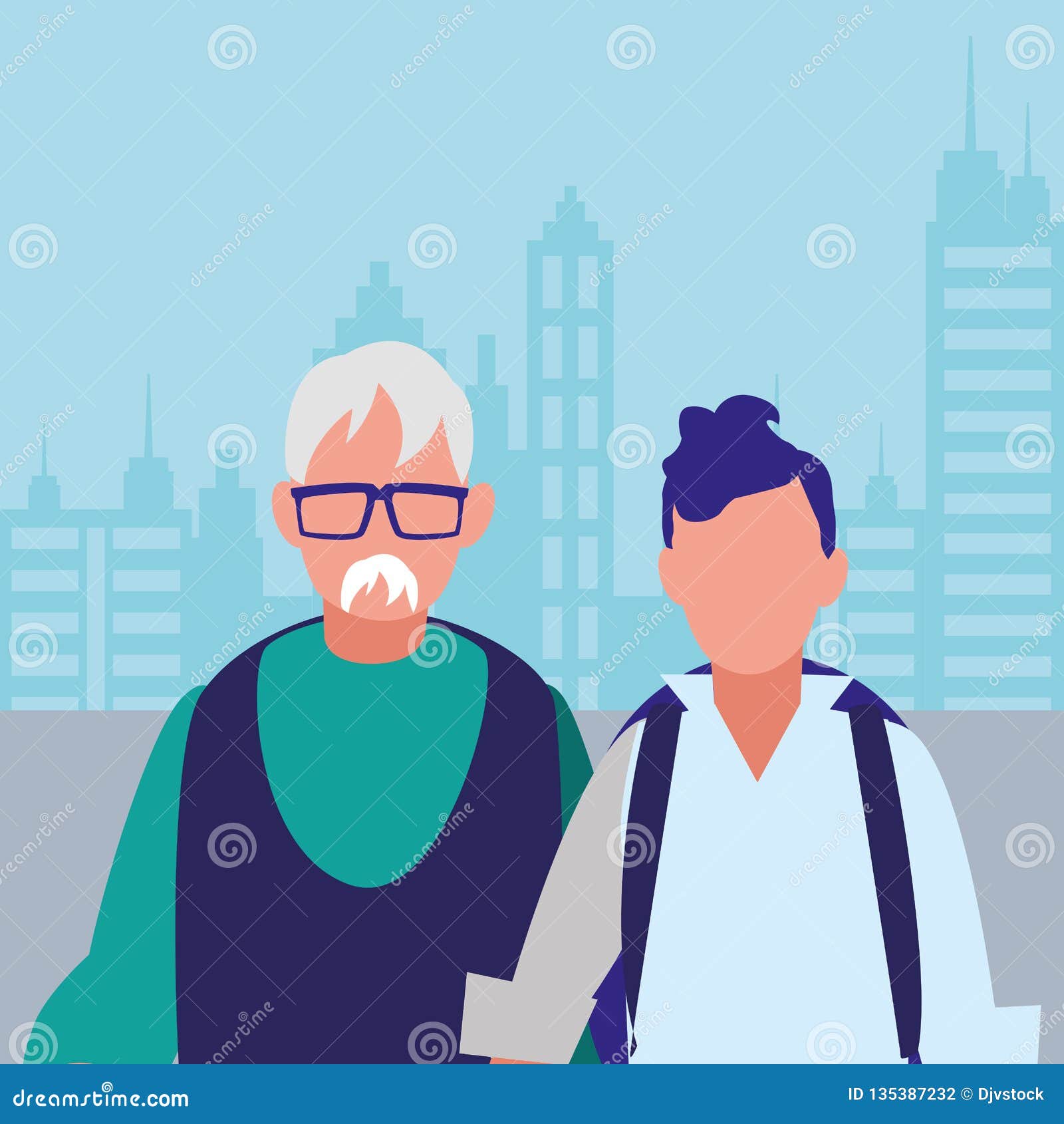 Old men design stock vector. Illustration of grandfather - 135387232