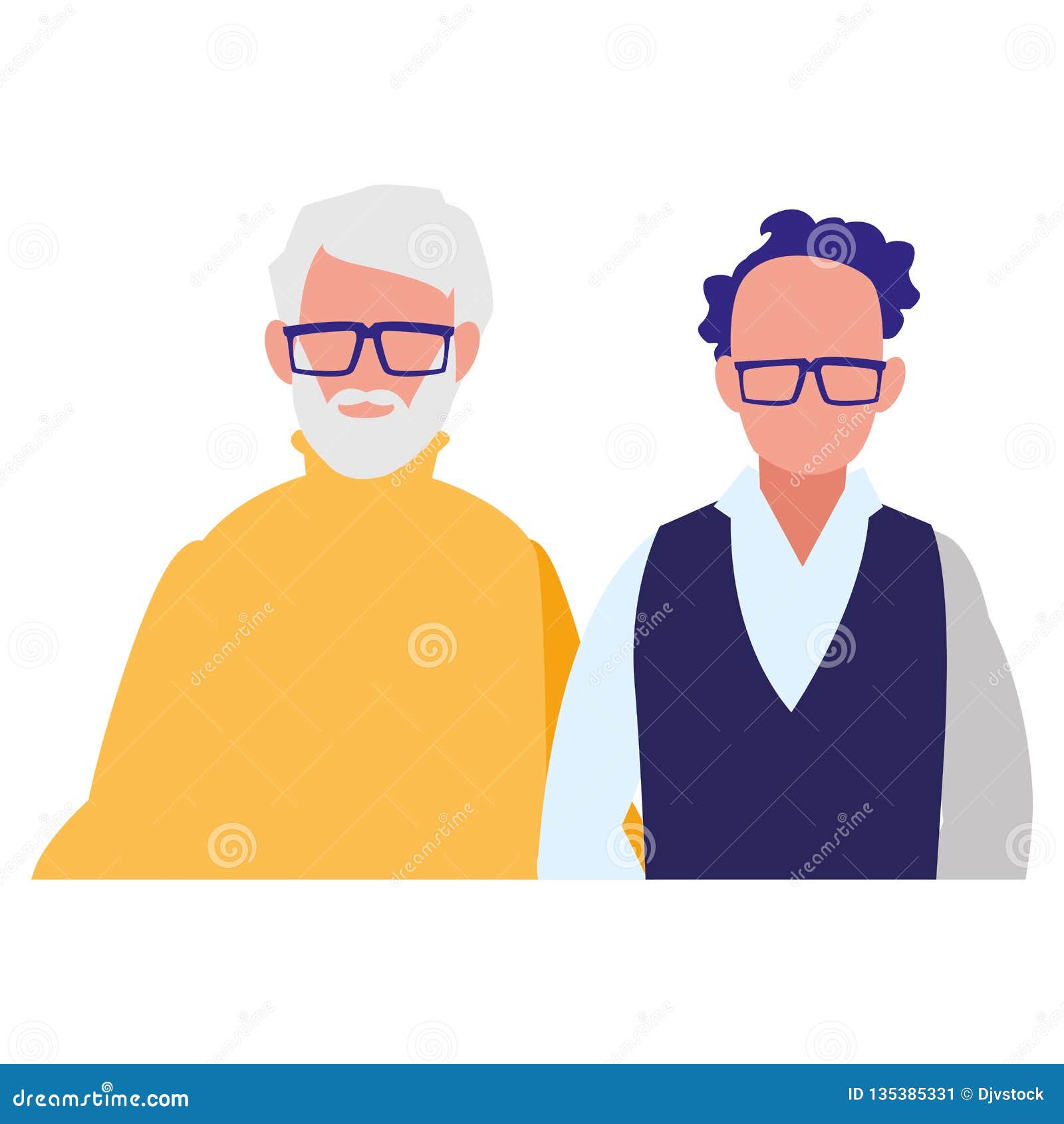 Old men design stock vector. Illustration of women, grandfather - 135385331