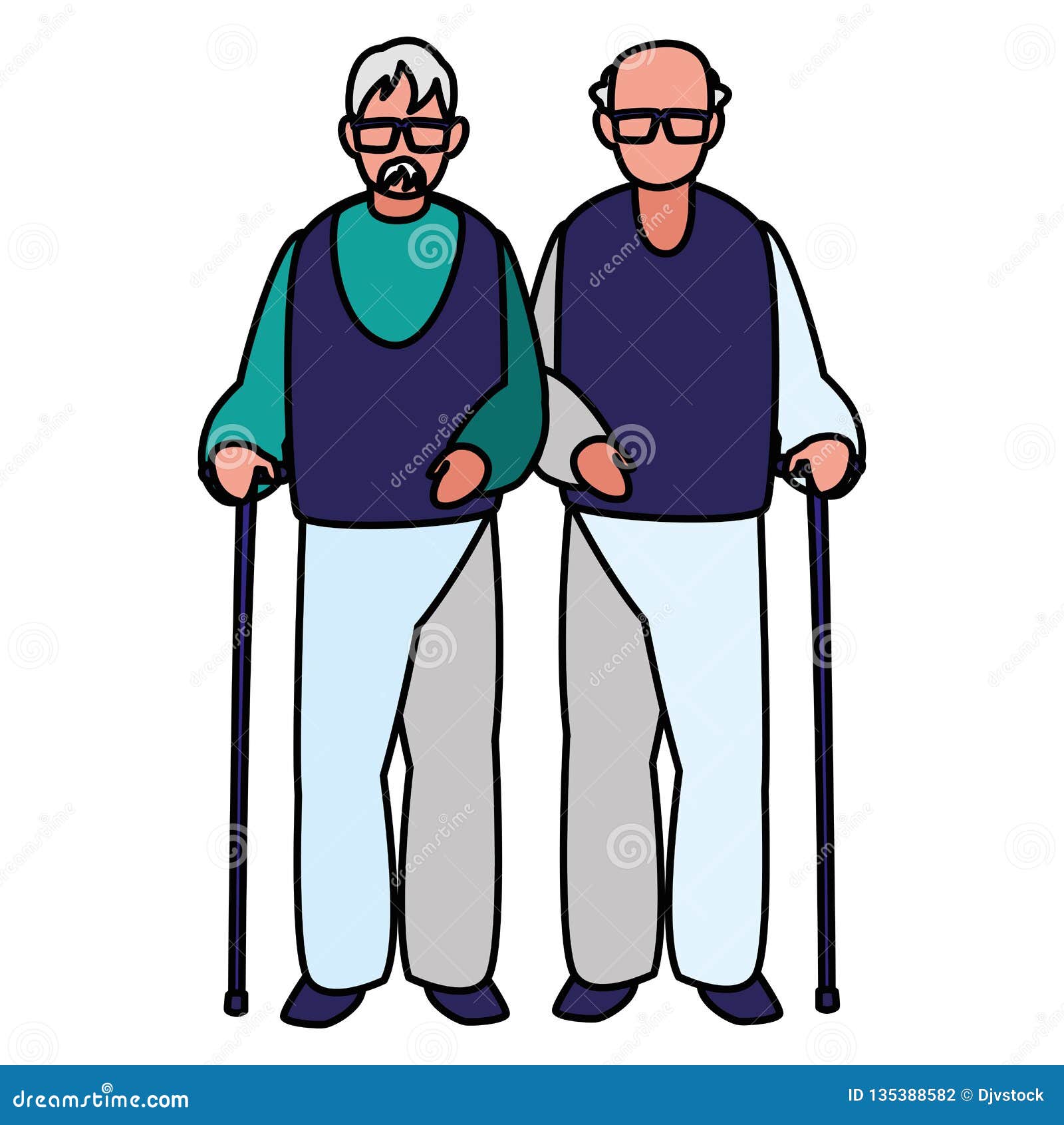 Old men design stock vector. Illustration of grandparents - 135388582