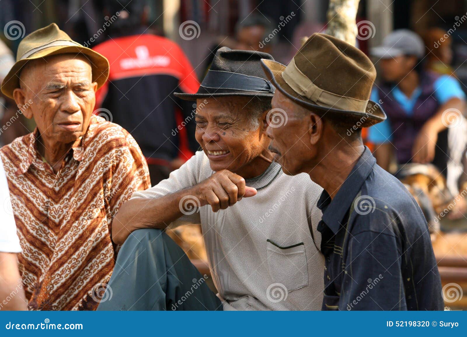 Old men editorial image. Image of village, indonesia - 52198320