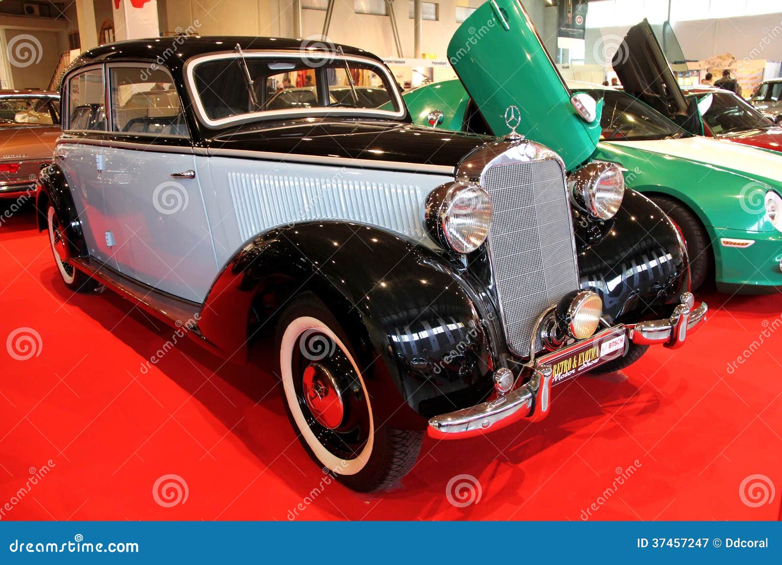 Old Mercedes-Benz editorial photography. Image of conceptcar - 37457247