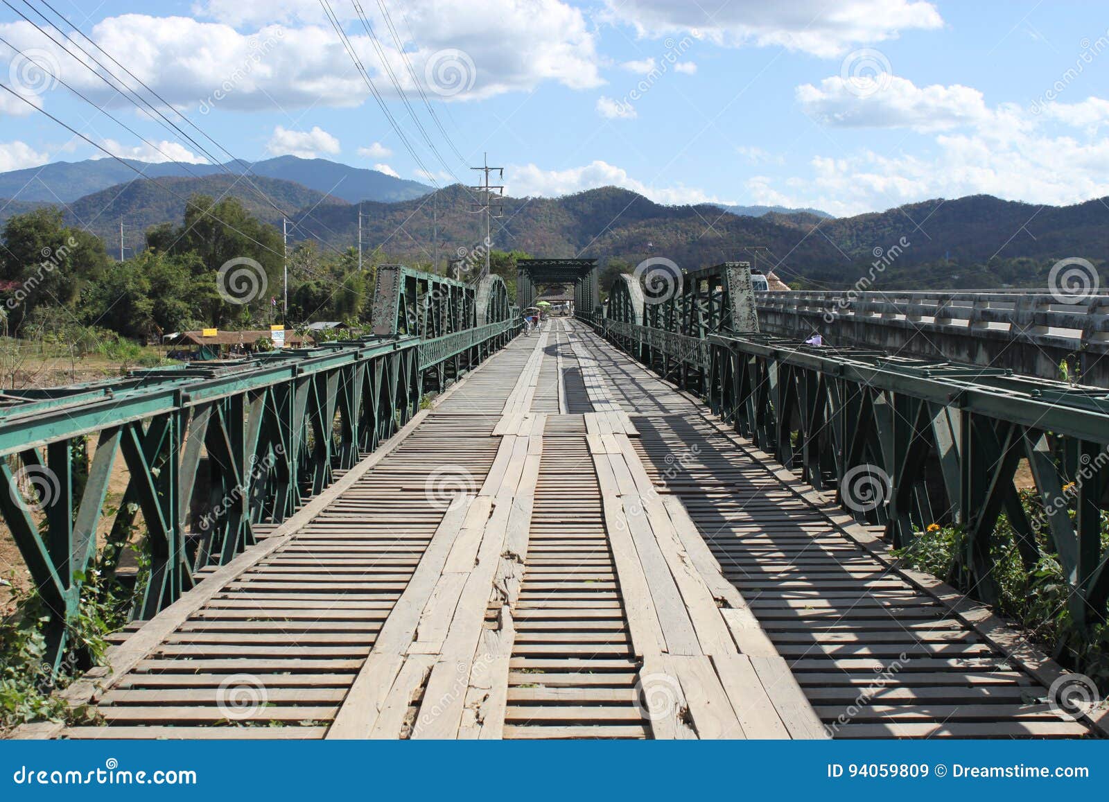 Old metal bridge stock image. Image of north, bridge - 94059809