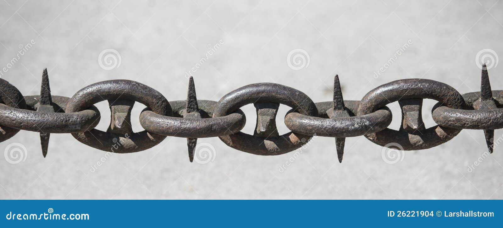 Old metal chain stock photo. Image of steel, strength - 26221904