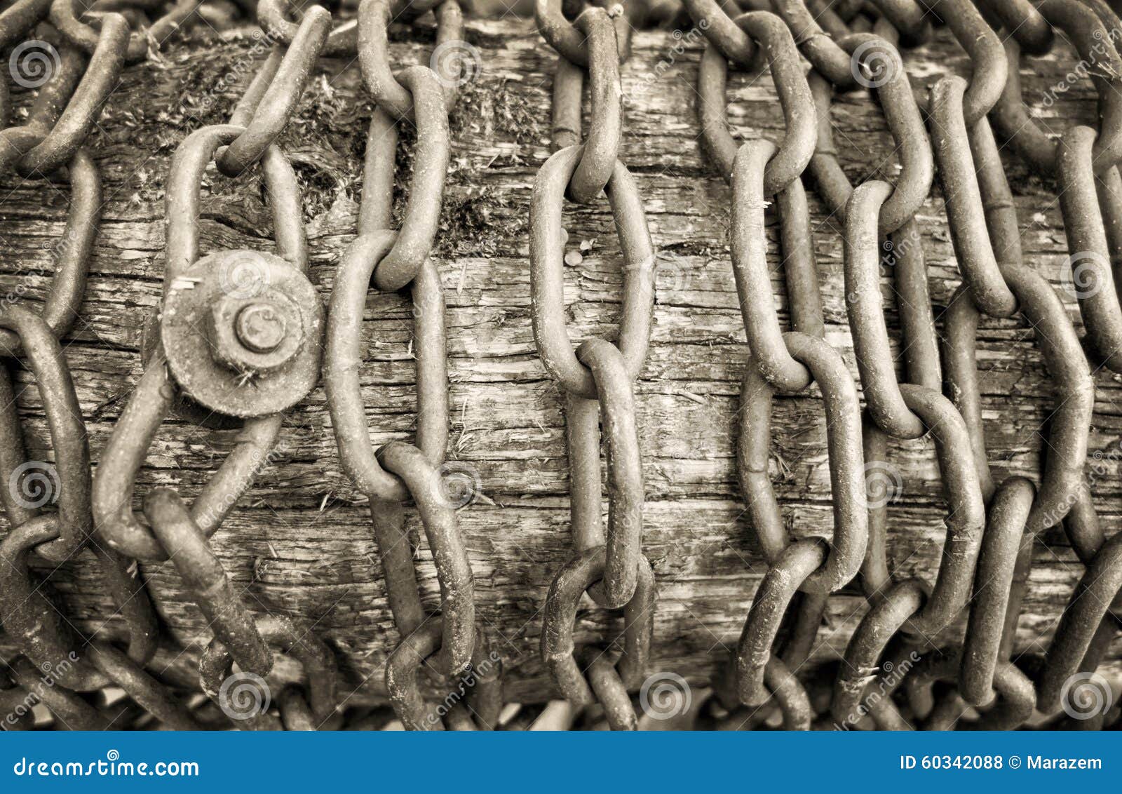 Old metal chain stock photo. Image of chain, antique - 60342088