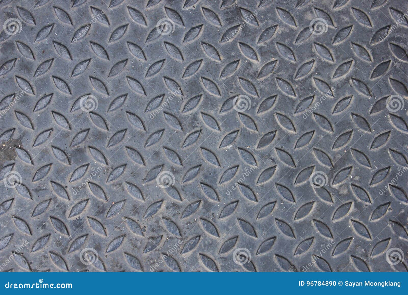 Old Metal Diamond Plate or Old Checkered Steel Plate with Rusty. Stock ...