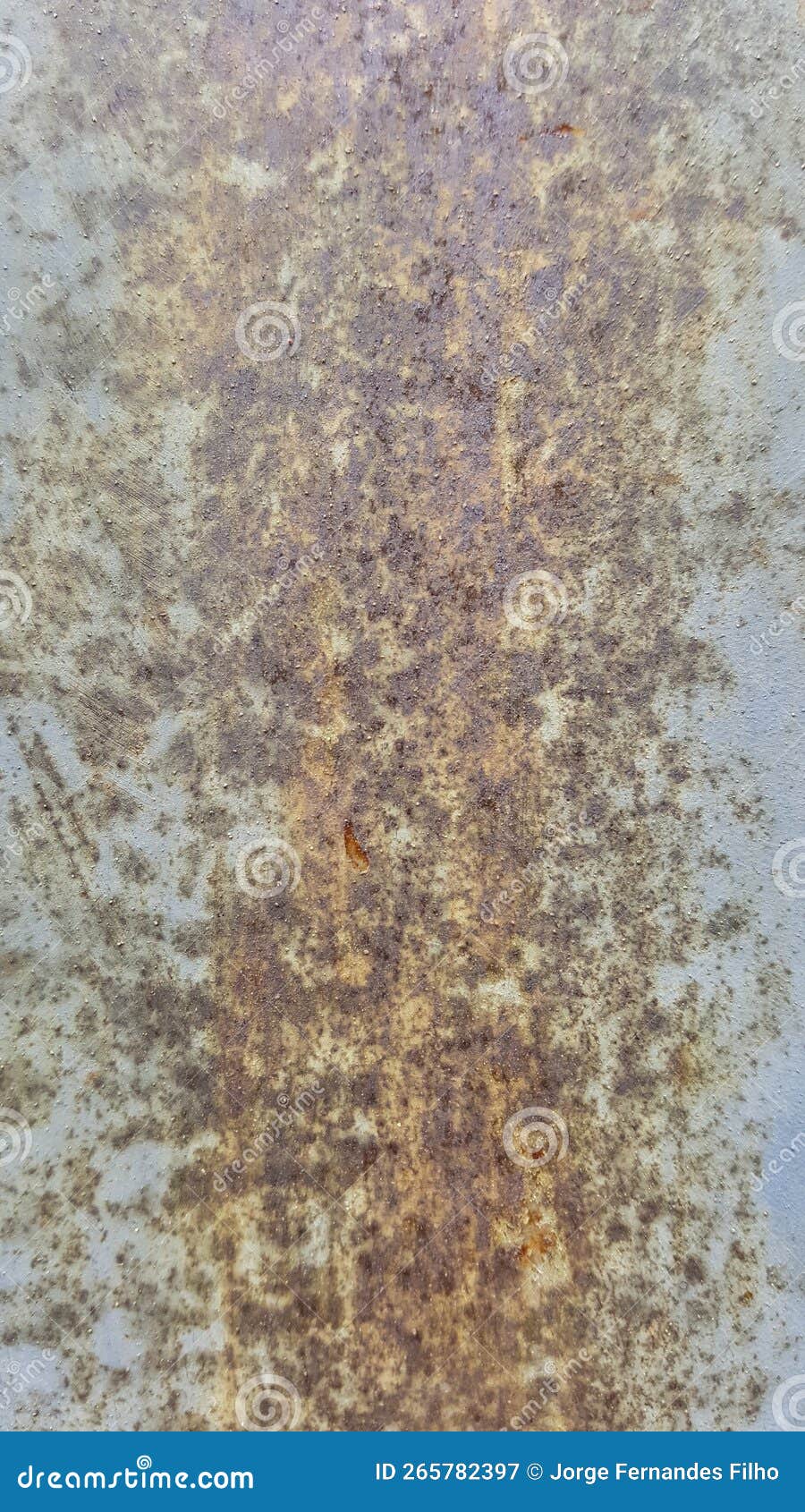 Rust Texture on Old Gate Metal, Producing Brown Background Stock Image ...