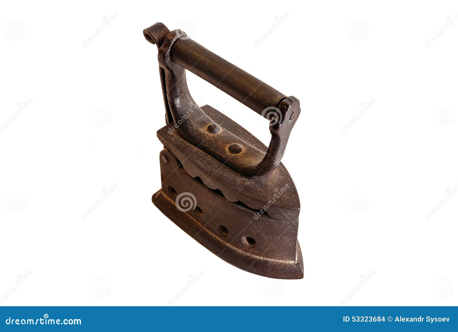 Old metal iron stock photo. Image of antique, obsolete - 53323684