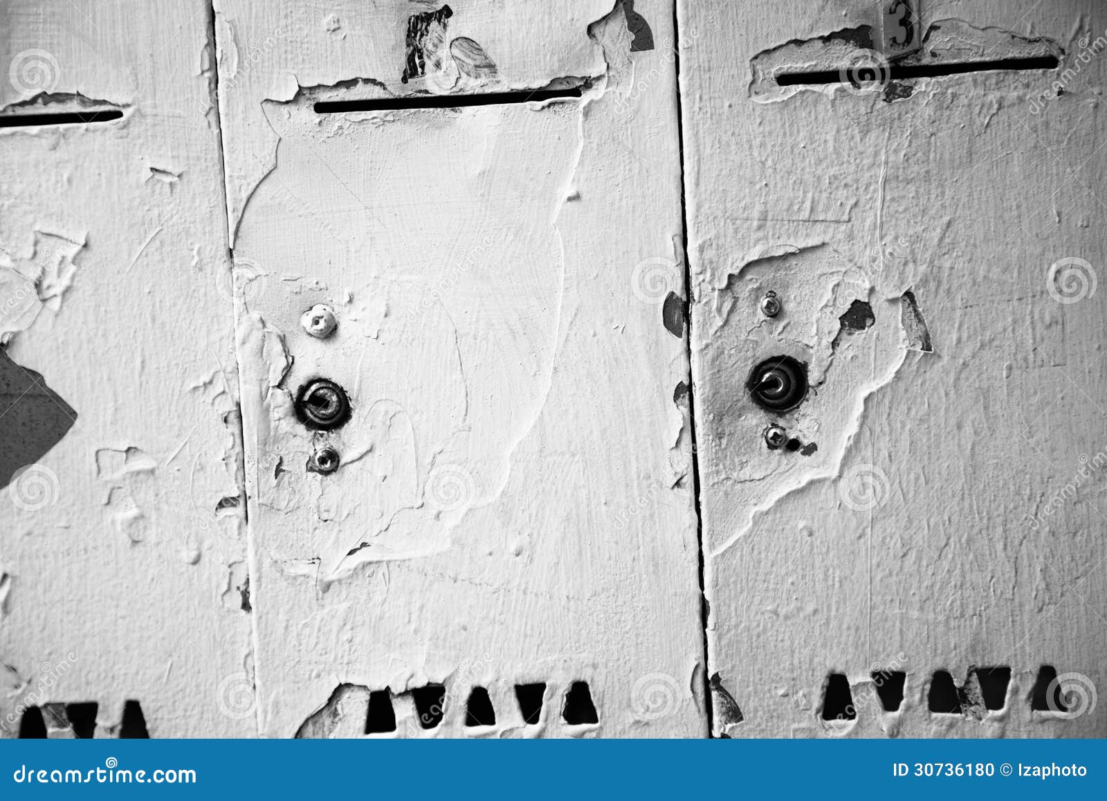 Old Metal Mailbox Background and Texture Stock Photo - Image of address ...