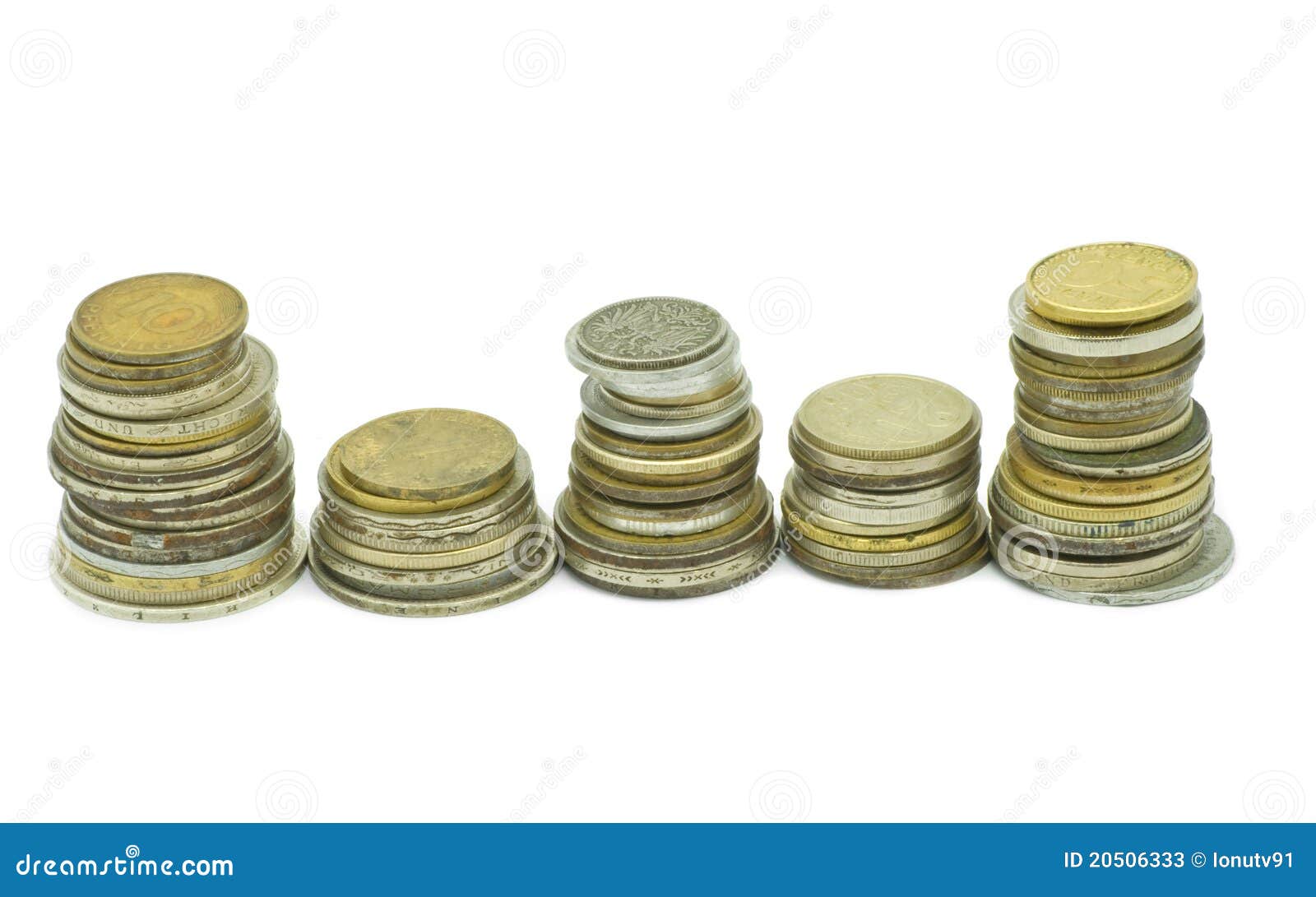 Old metal money stock image. Image of coins, tale, coin - 20506333