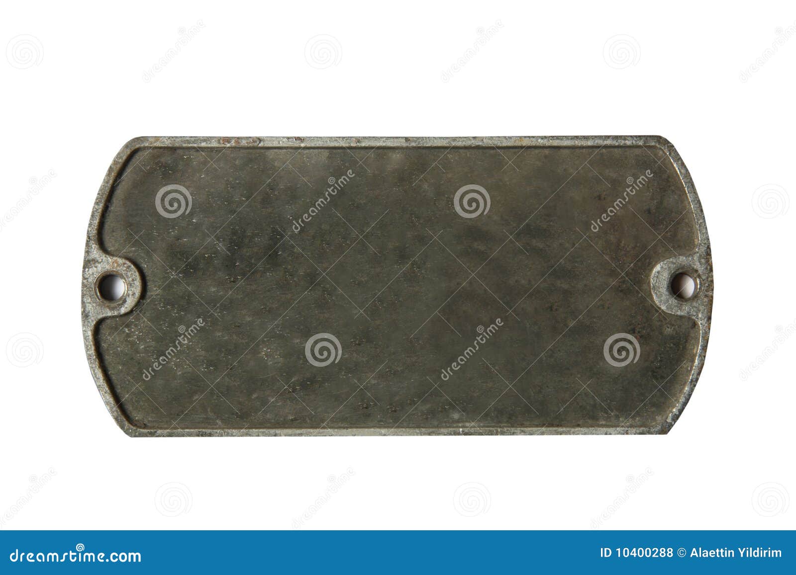 Old metal plate stock photo. Image of isolated, plaque - 10400288