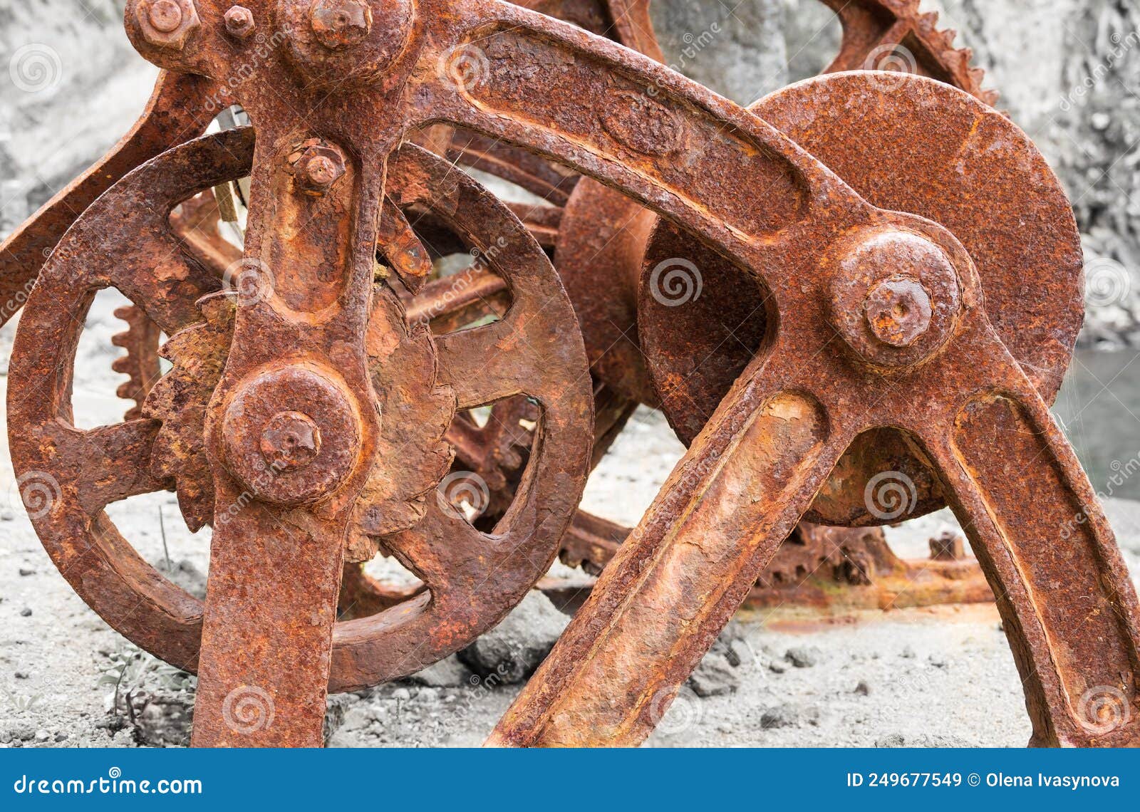 Rusty Mechanism Stock Photography | CartoonDealer.com #44379080