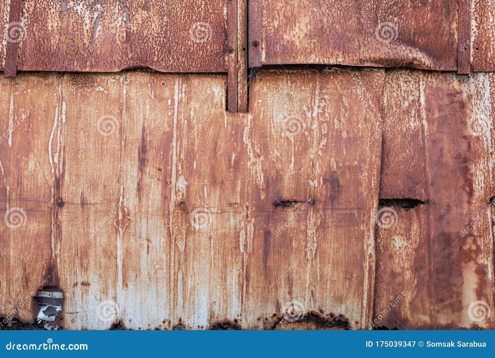 Old Rusty Metal Sheet. the Rusty Metal Background Stock Image - Image ...