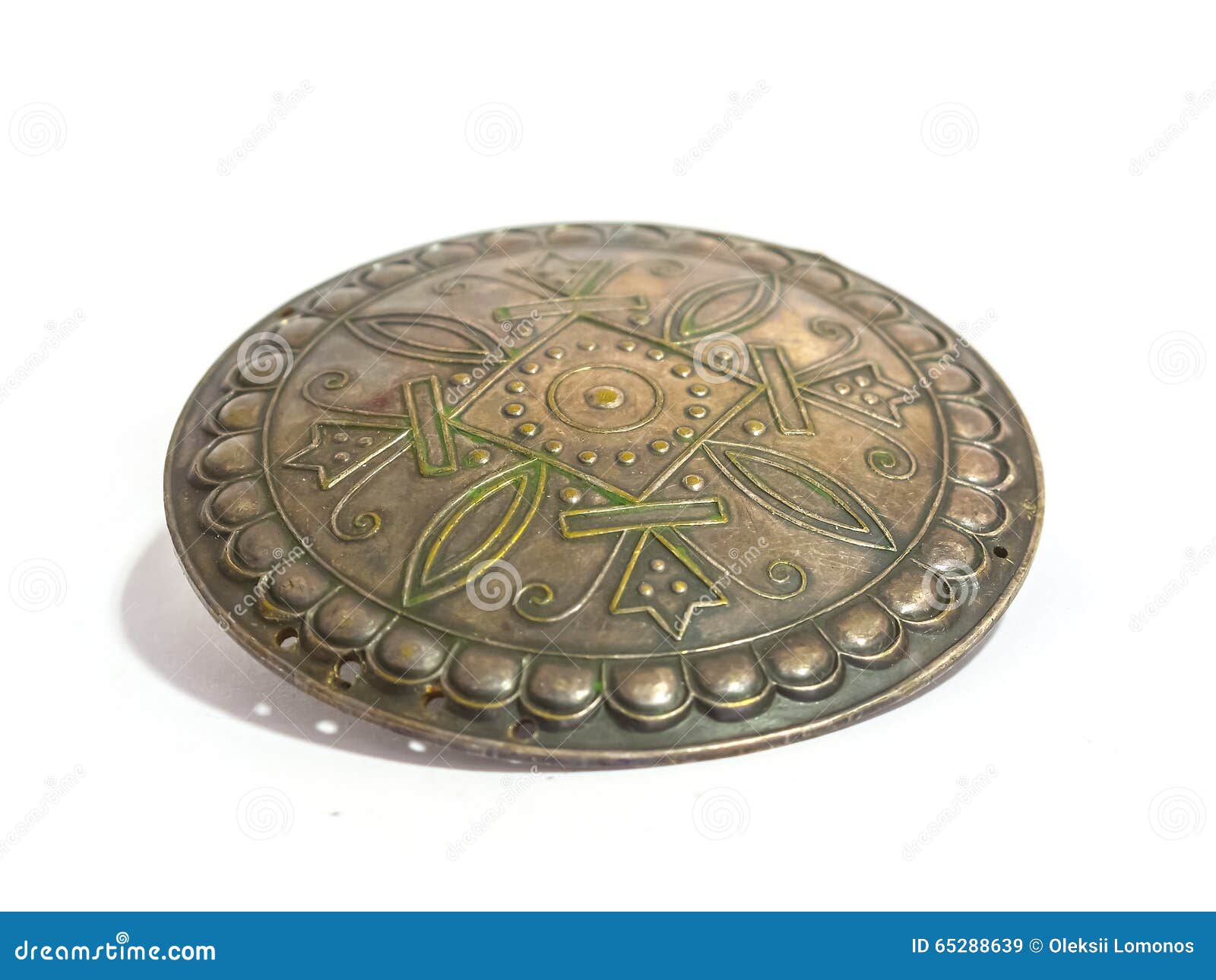 Old metal shield stock image. Image of background, white - 65288639