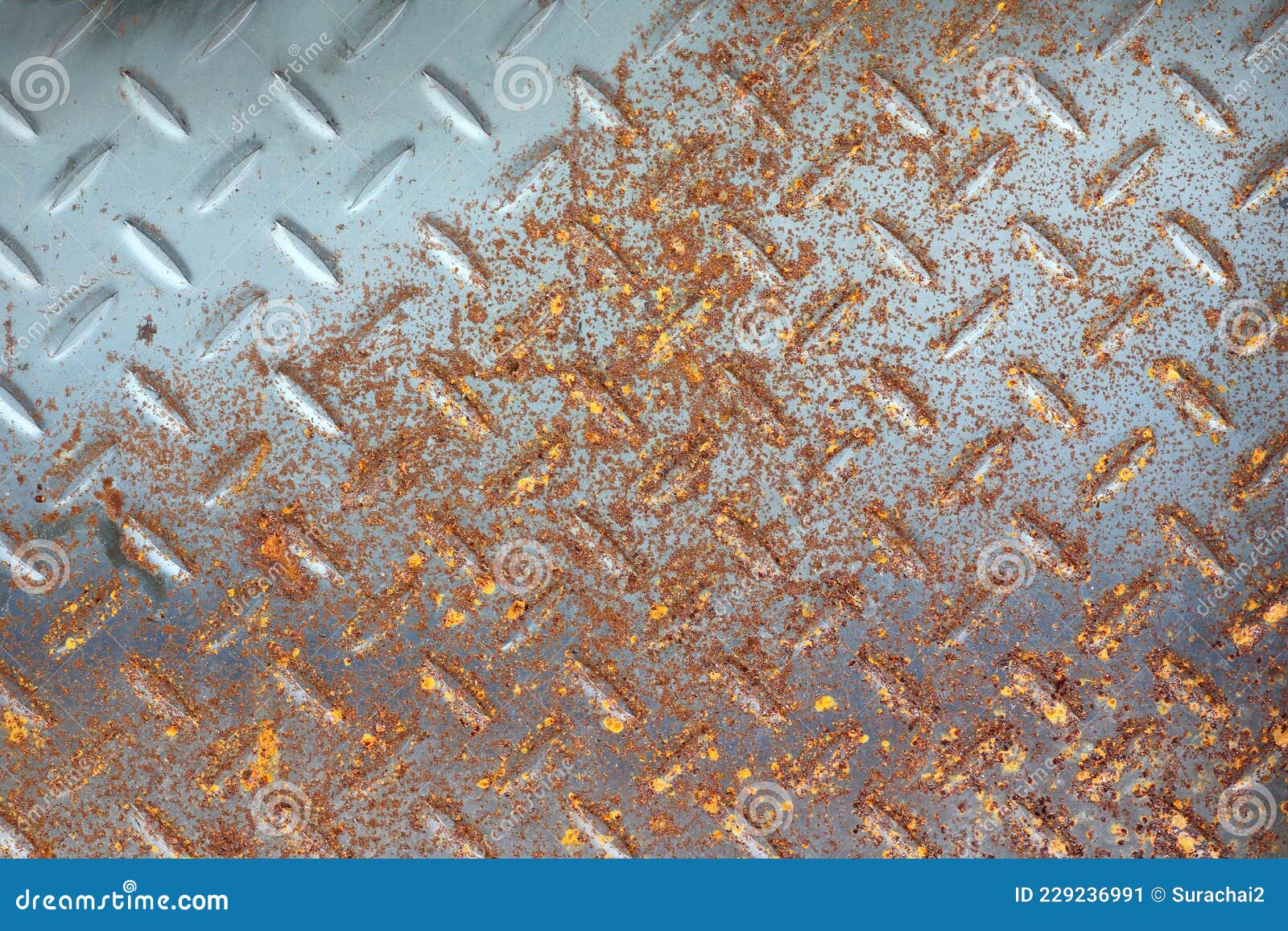 Old Metal Surface with Rust Texture Background Stock Image - Image of ...