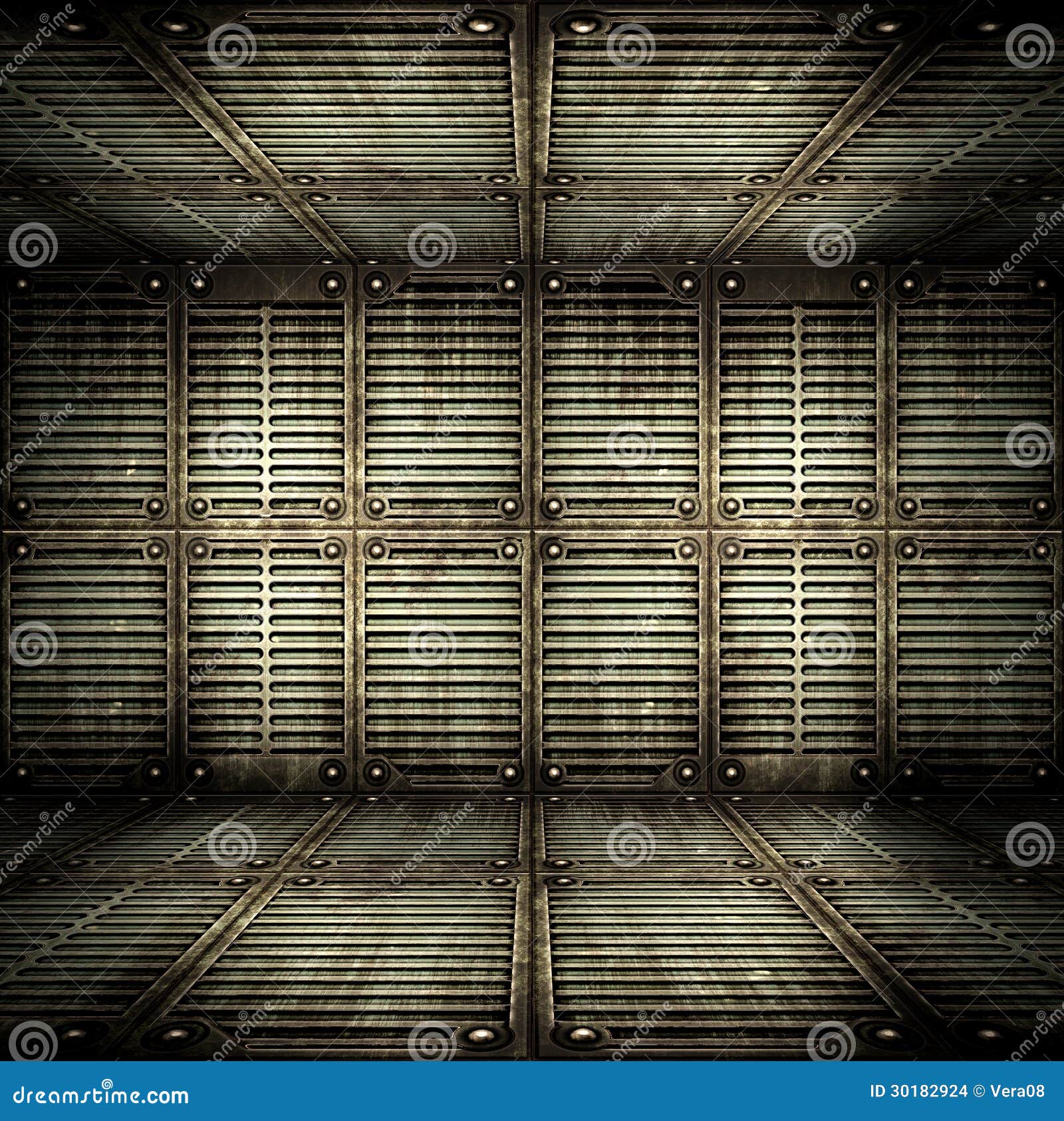 Old metallic interior. stock photo. Image of dirty, heavy - 30182924