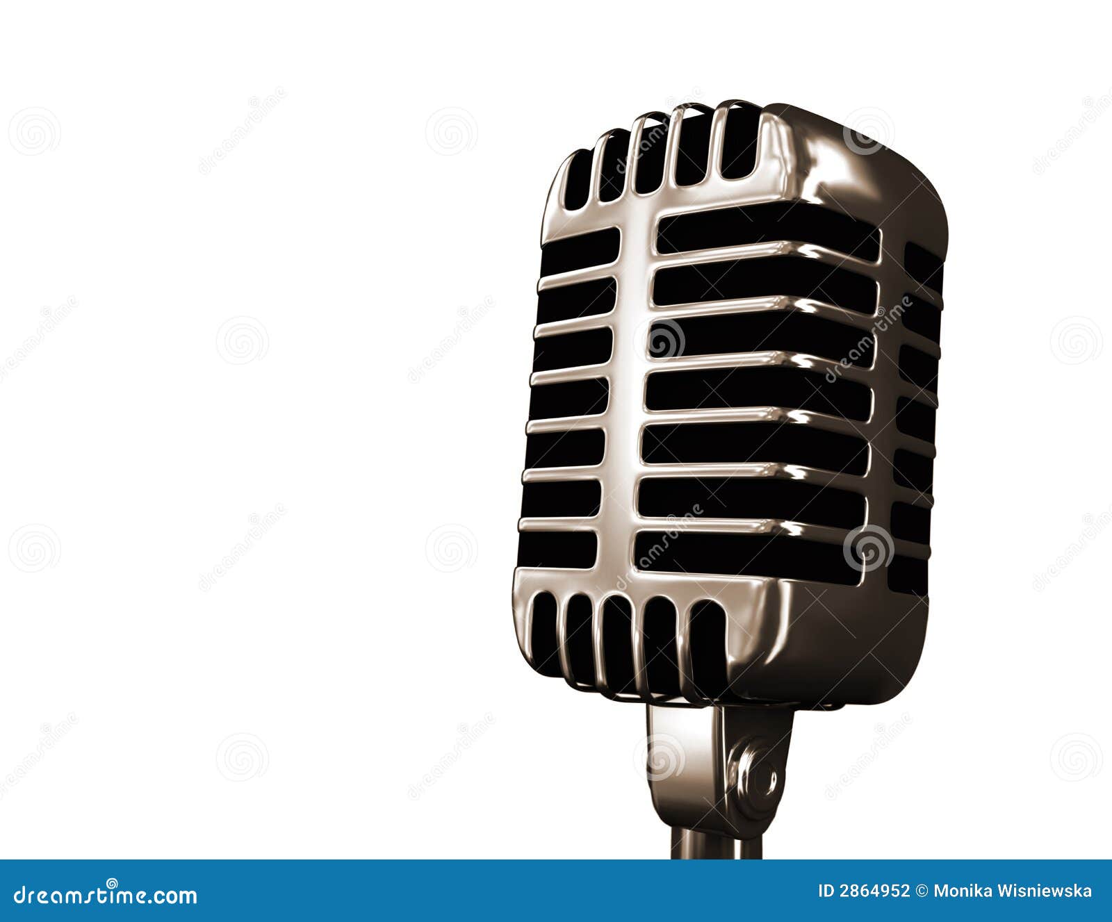Old Microphone stock photo. Image of classic, background - 2864952