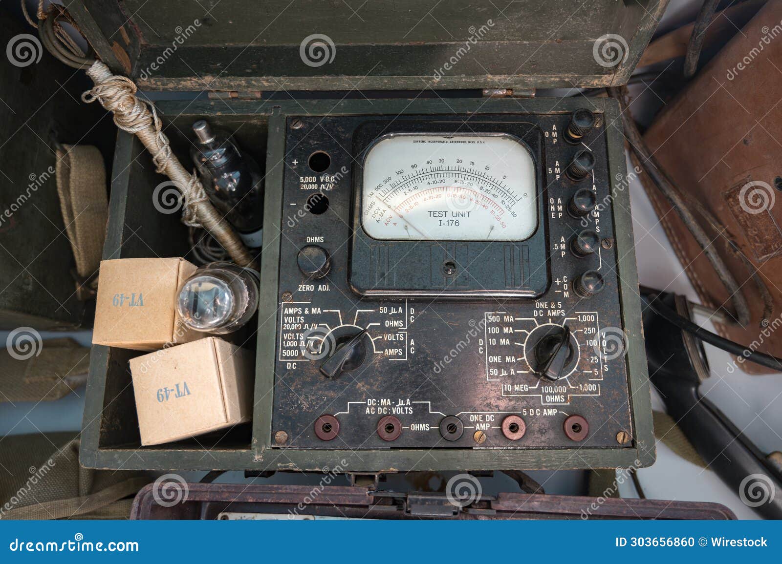 ICE 680-G Analog Multimeter Editorial Image | CartoonDealer.com #260602708