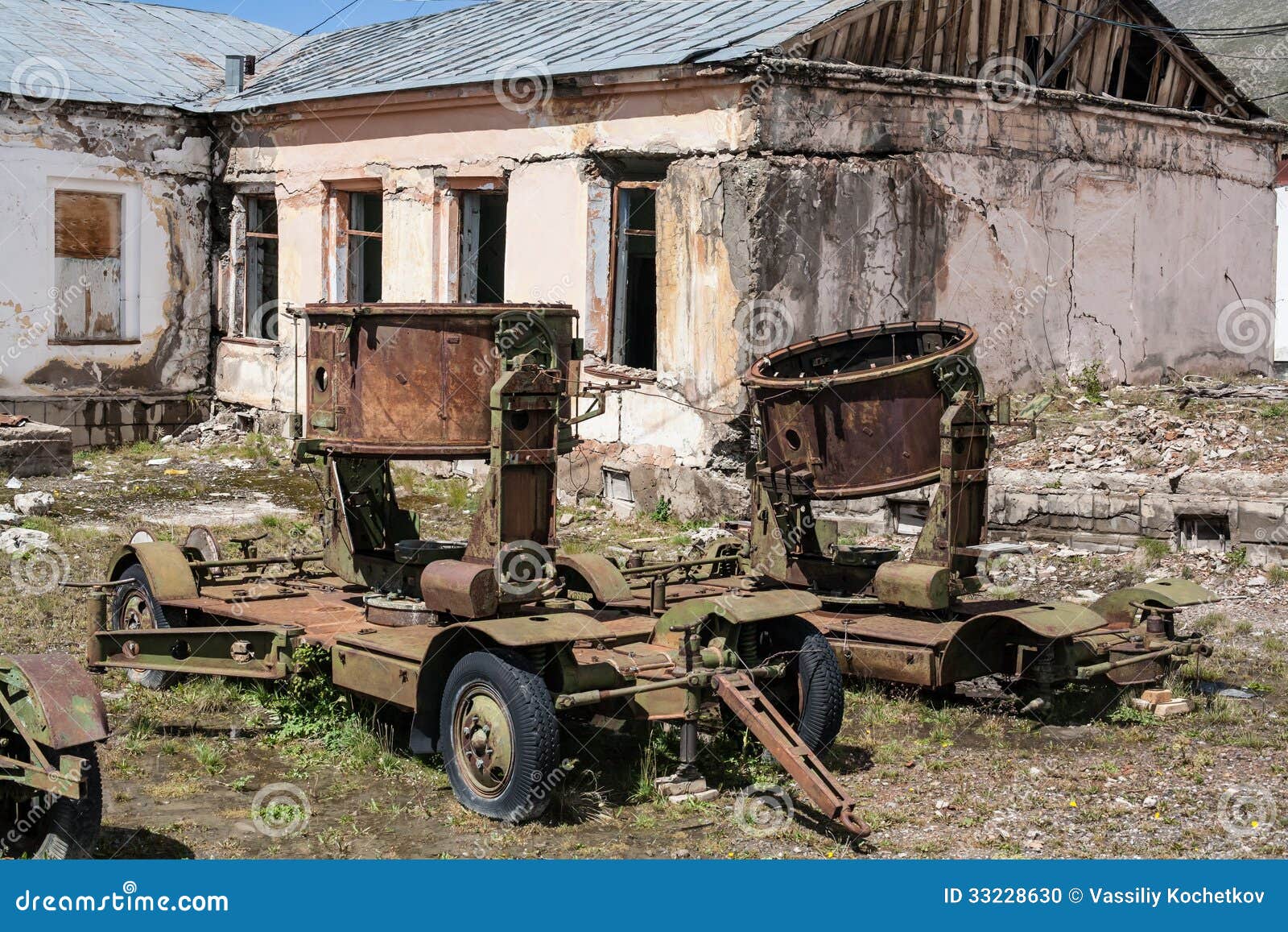 Old Military Equipment - Echoes of War Stock Photo - Image of heavy ...