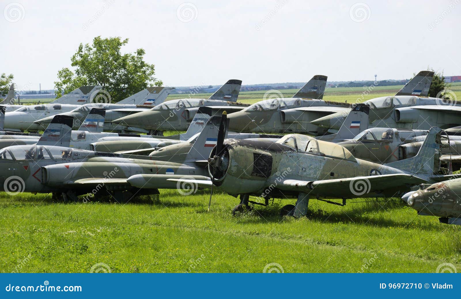 Old military fighter jets stock photo. Image of abandoned - 96972710