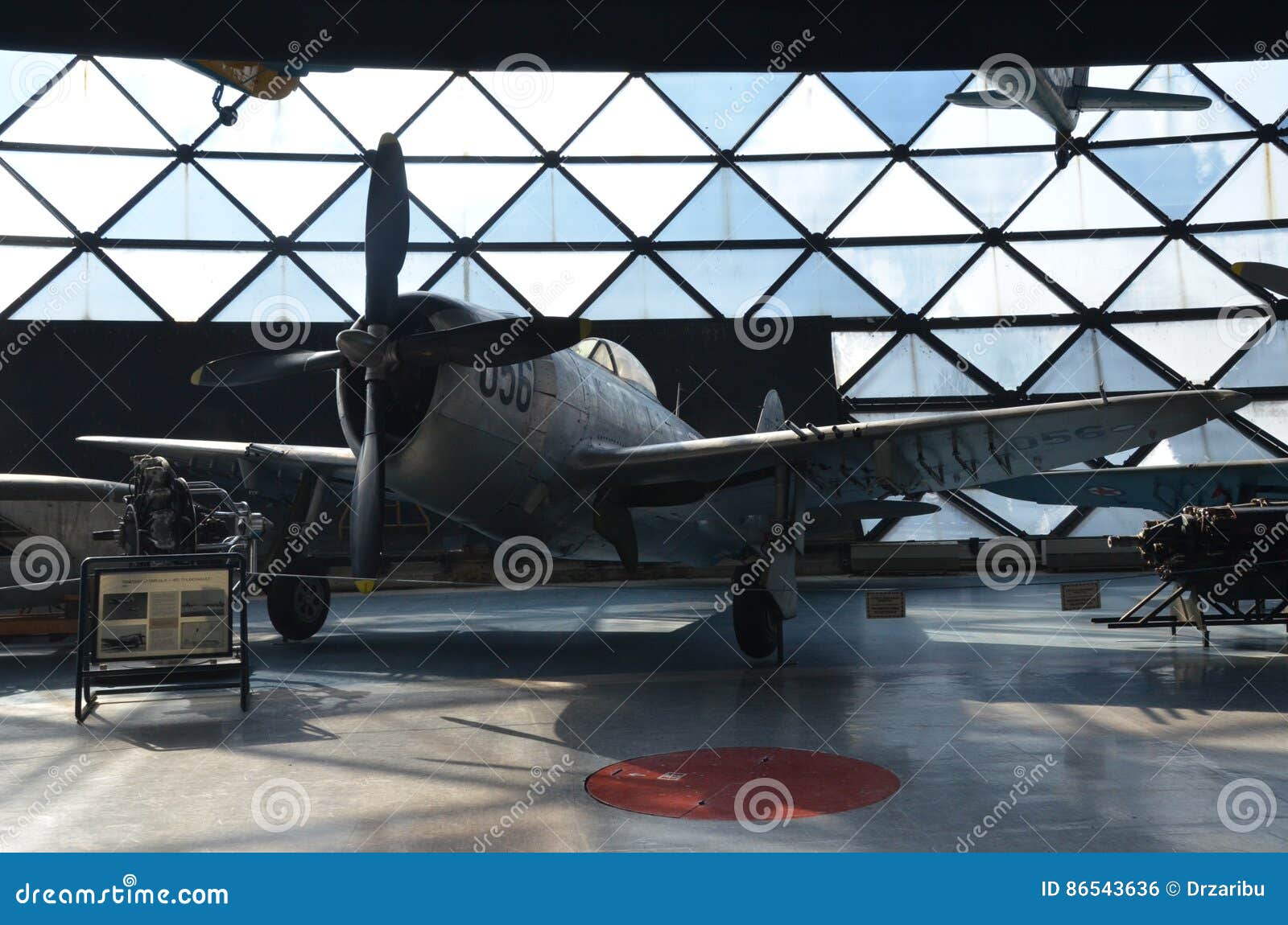 Old Rusty War Plane On Open Air Museum Editorial Image | CartoonDealer ...