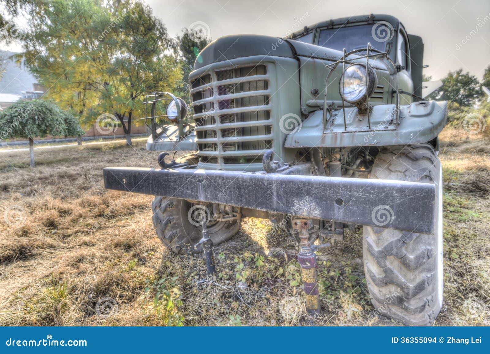 Old military truck stock photo. Image of weapon, transport - 36355094