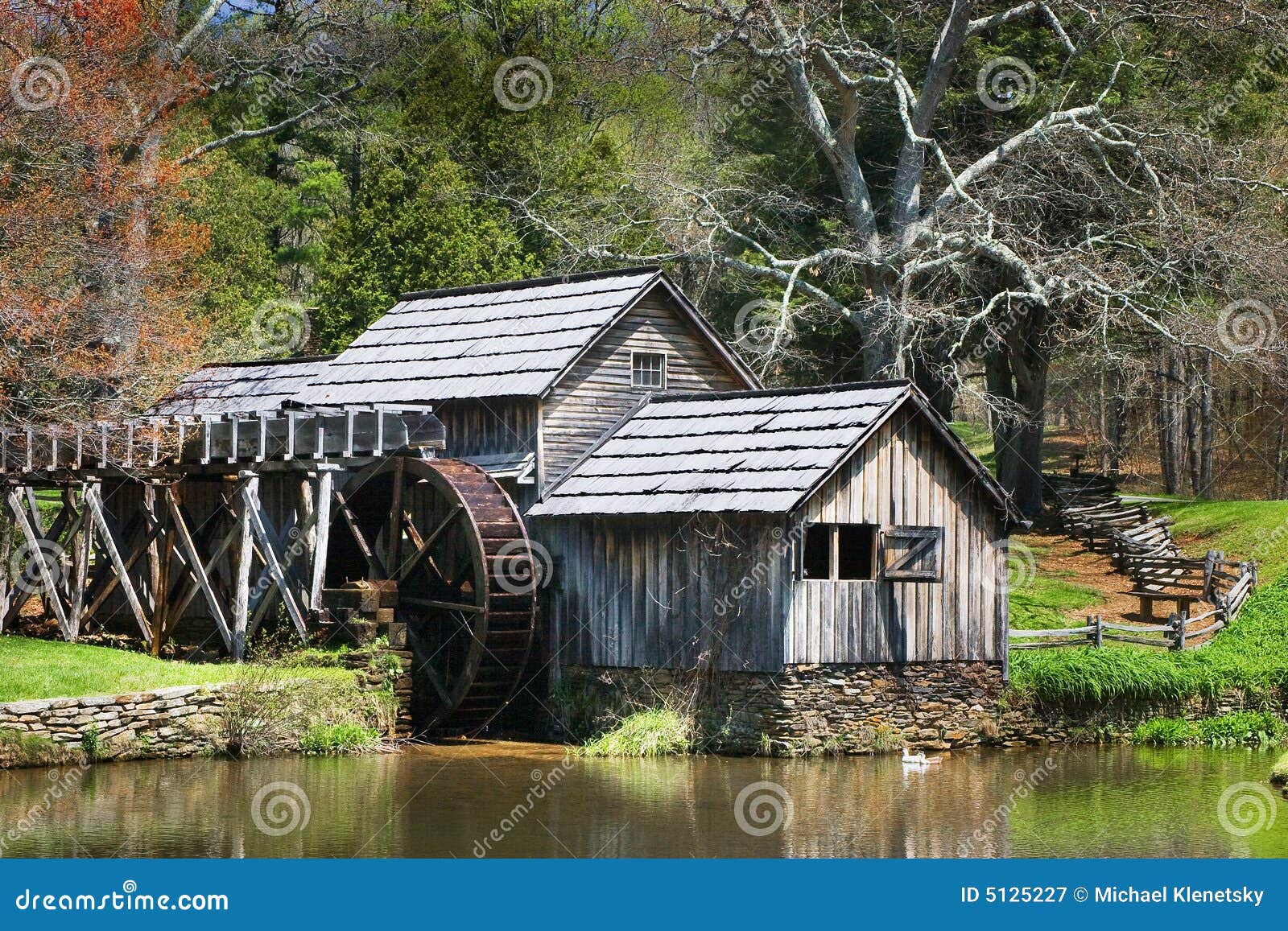 Old Mill stock image. Image of rural, historic, rustic - 5125227