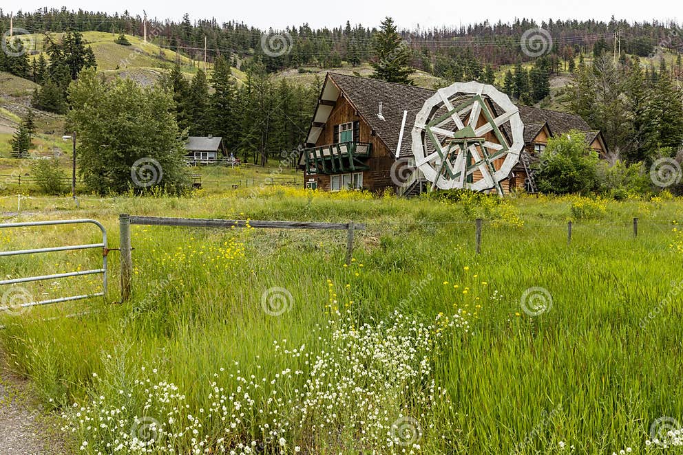 An Old Mill of Clinton in Canada Editorial Image - Image of watermill ...