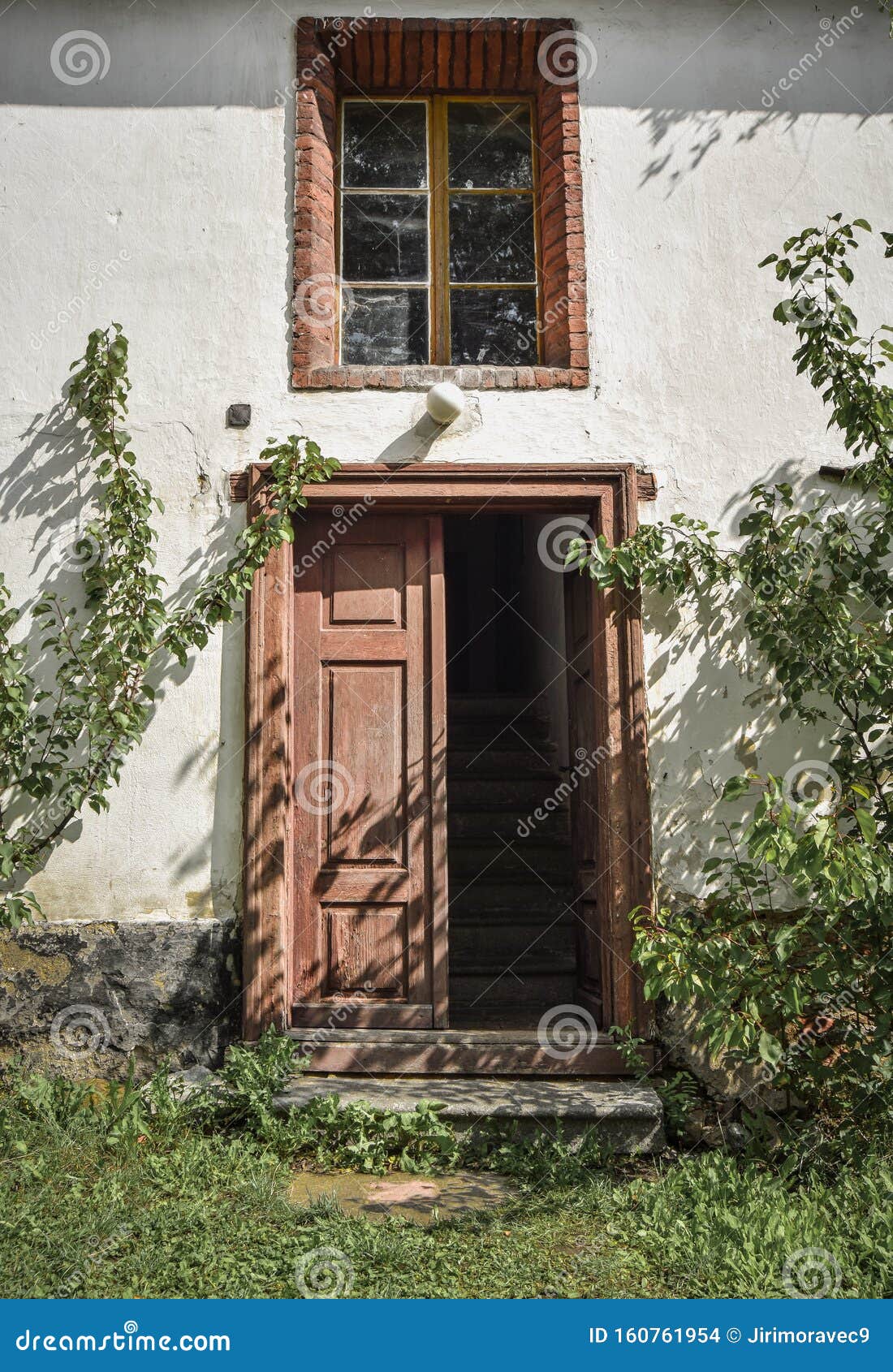 Old mill door and window stock photo. Image of mill - 160761954