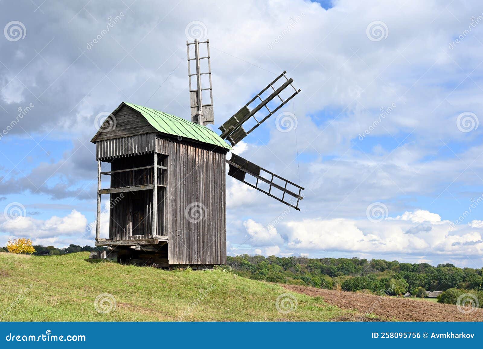 Old mill stock photo. Image of flour, travel, farm, historic - 258095756