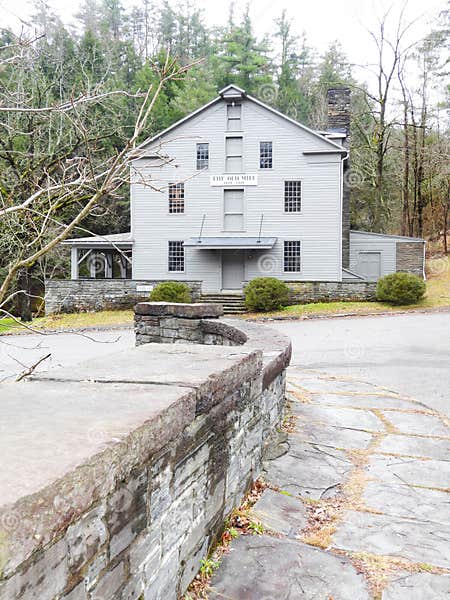 The Old Treman Mill at Robert H. Treman NY State Park Ithaca Stock Photo - Image of hike ...
