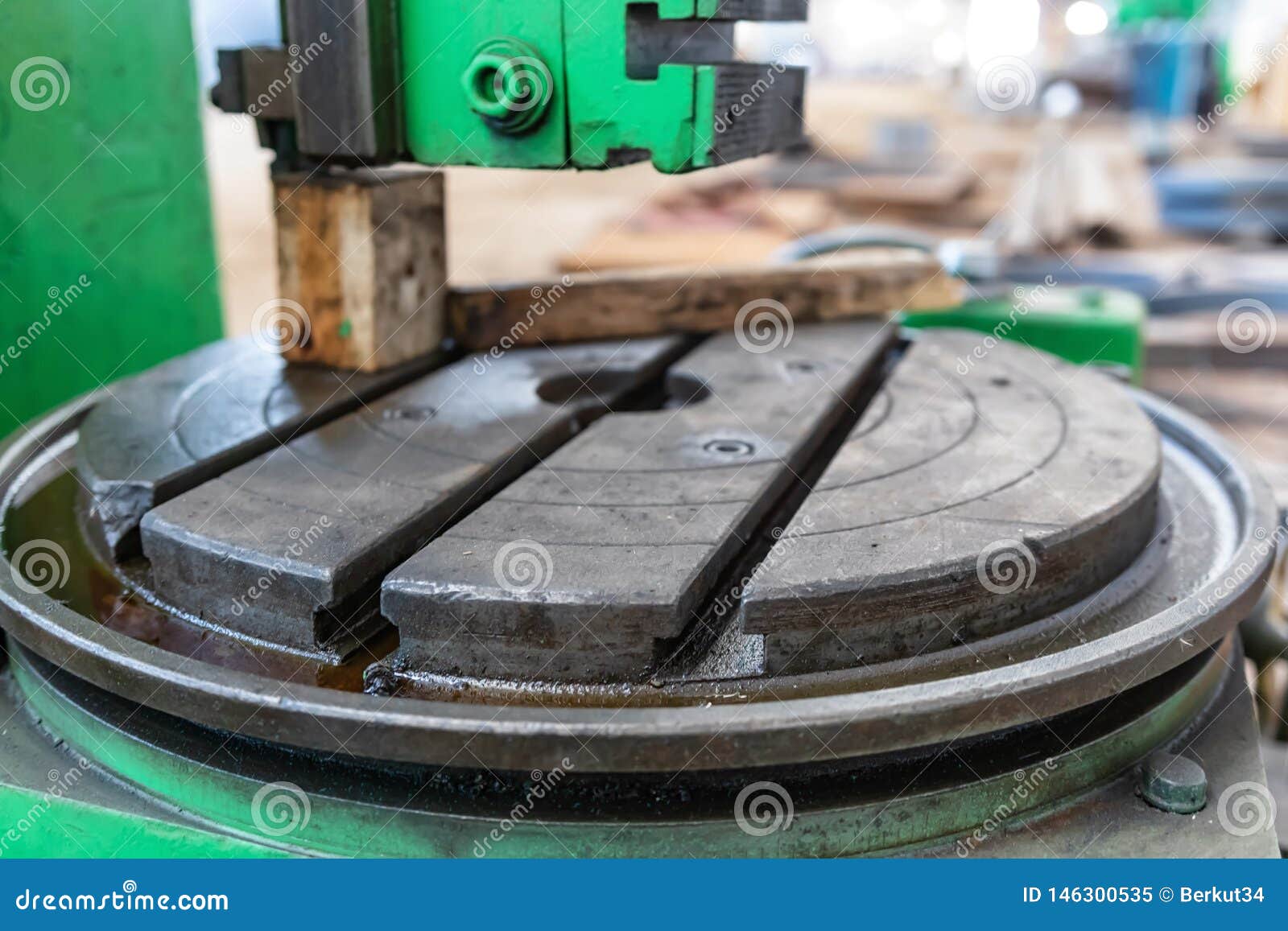 Old Milling Machine with Remote Control Stock Image - Image of milling ...