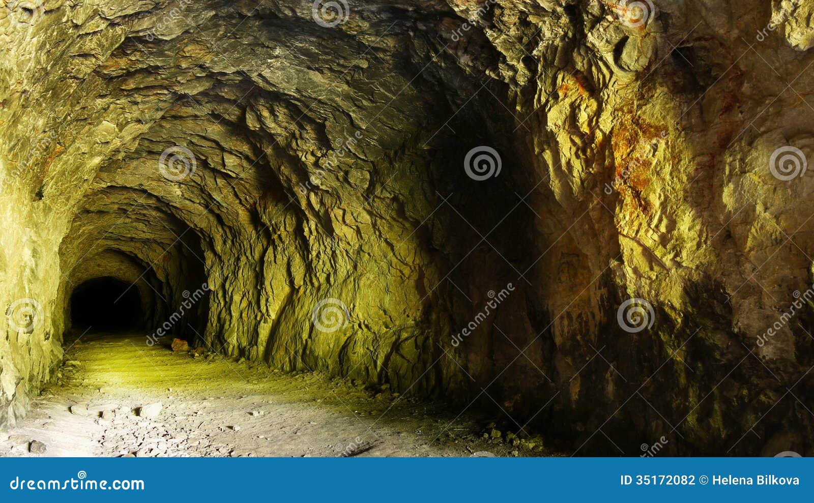 Old Mining Tunnel stock photo. Image of nature, abandoned - 35172082