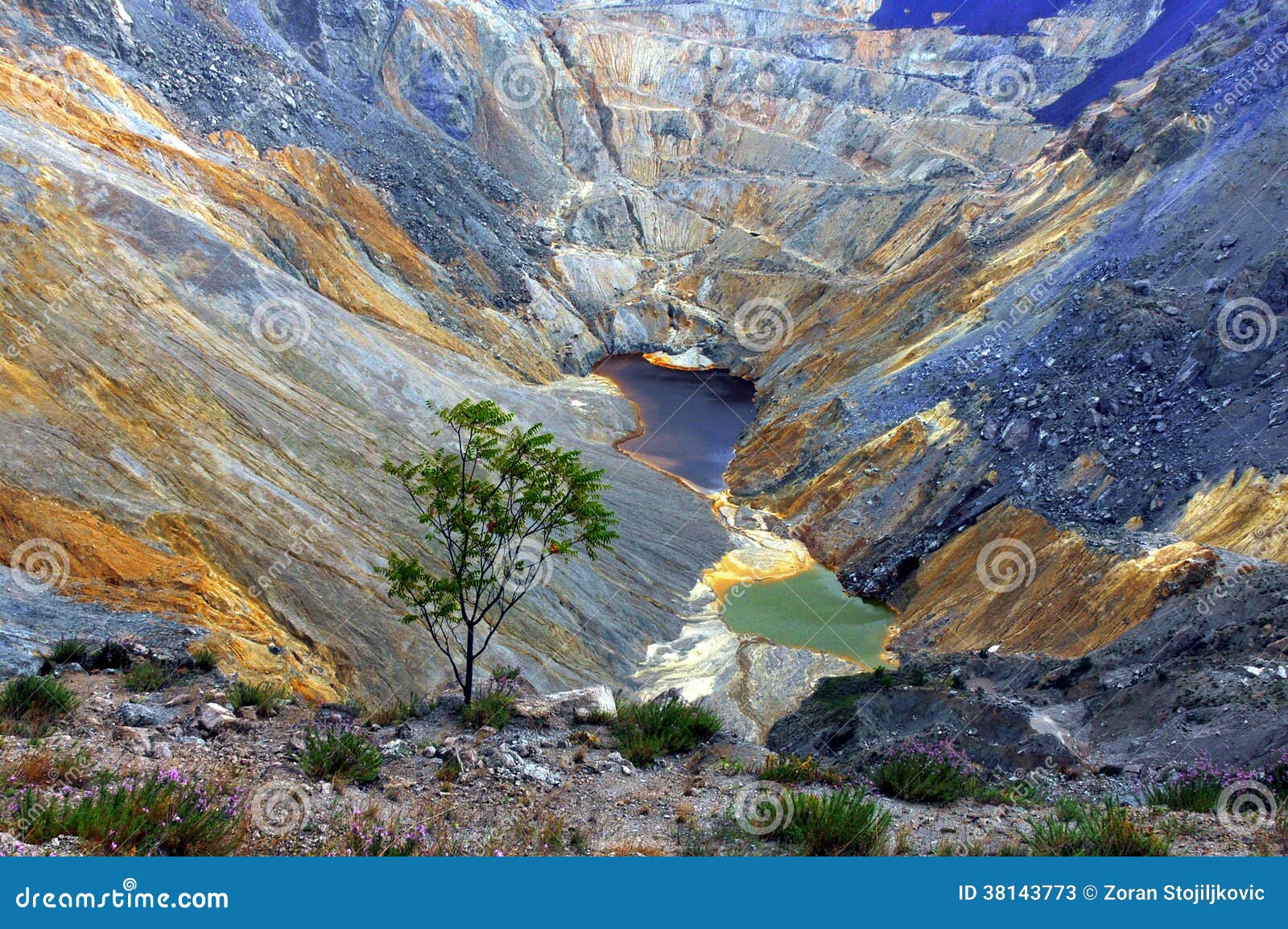 Old mine stock image. Image of land, ecology, outside - 38143773