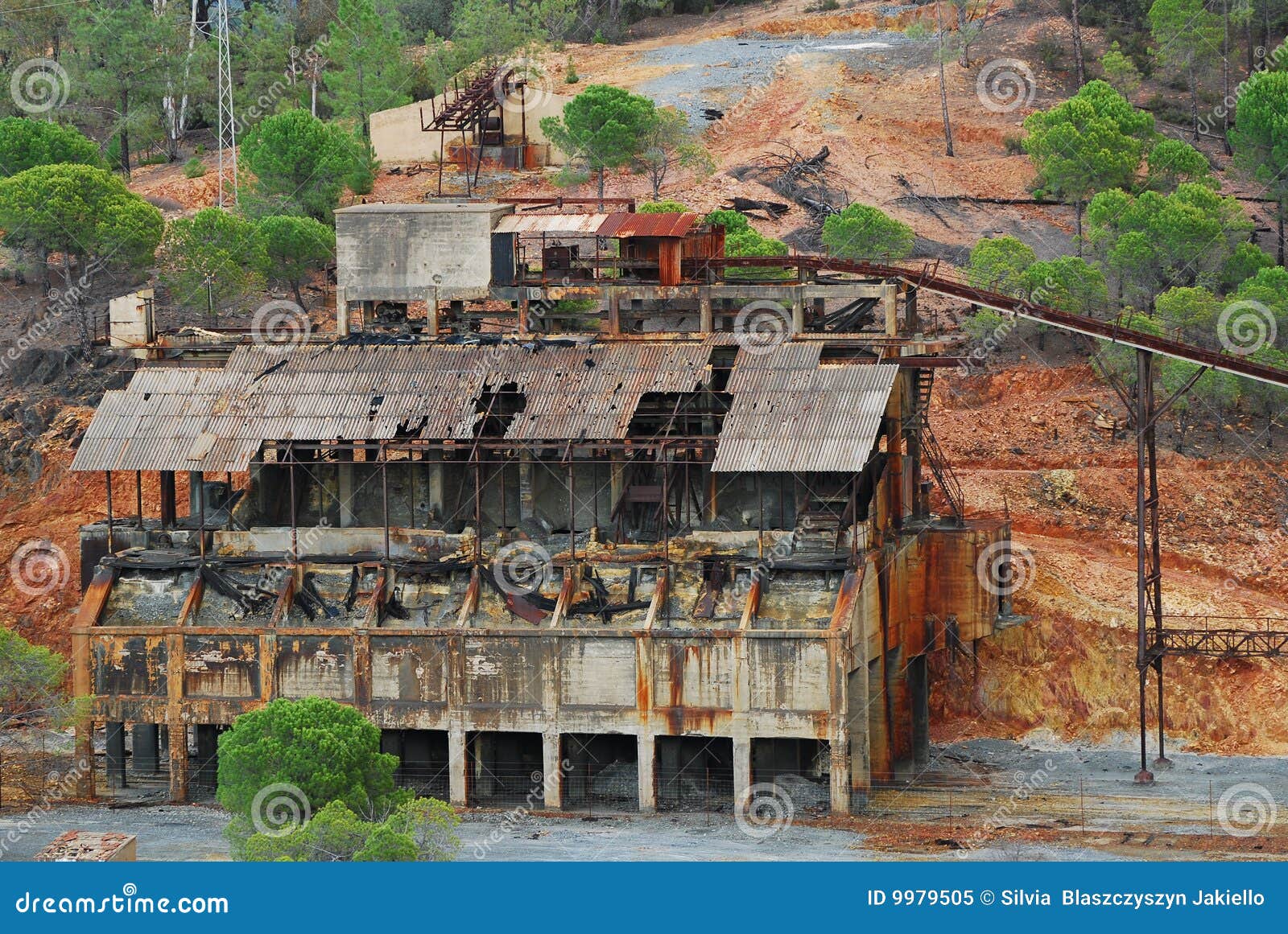 Old mine (spain) stock image. Image of heavy, copper, earth - 9979505