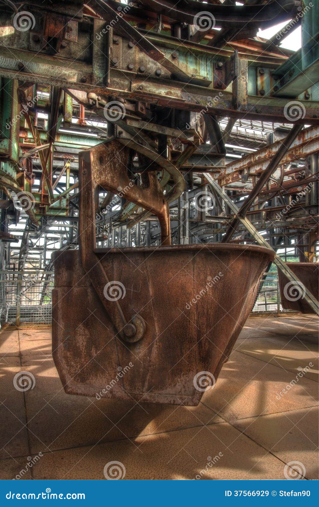 Old Minecart in a mine stock image. Image of architecture - 37566929