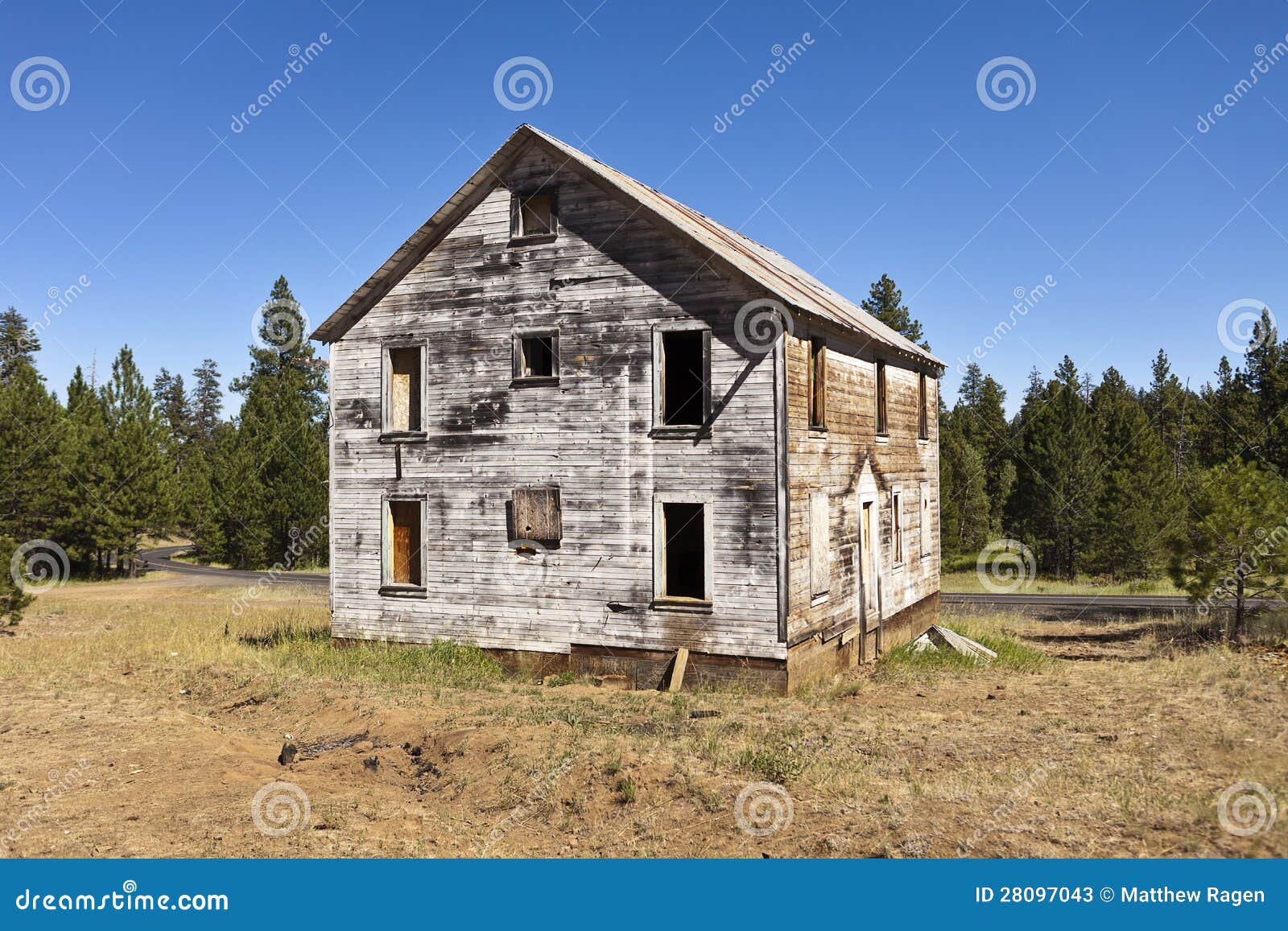 Old Mining Building stock image. Image of wooden, doorway - 28097043