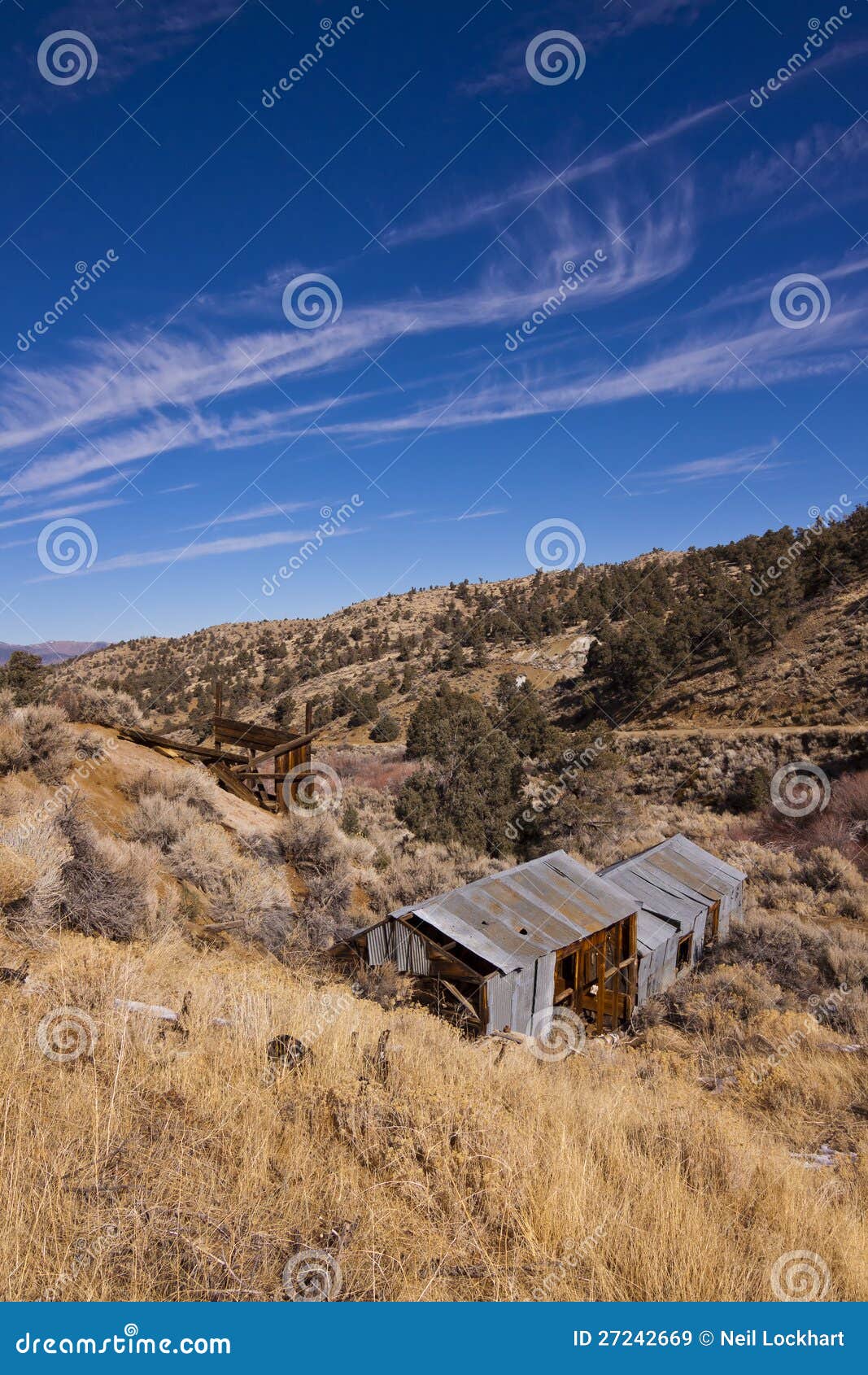 Old Mining Camp stock image. Image of outdoors, gold - 27242669
