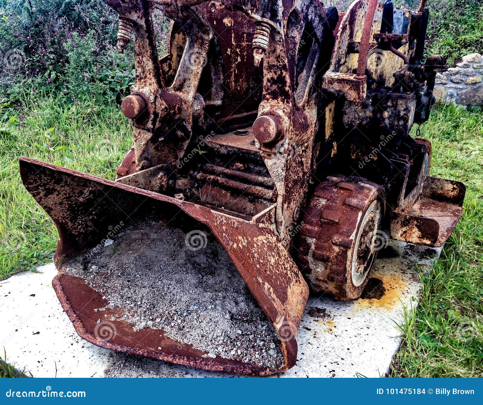 Old mining digger stock photo. Image of history, mining - 101475184