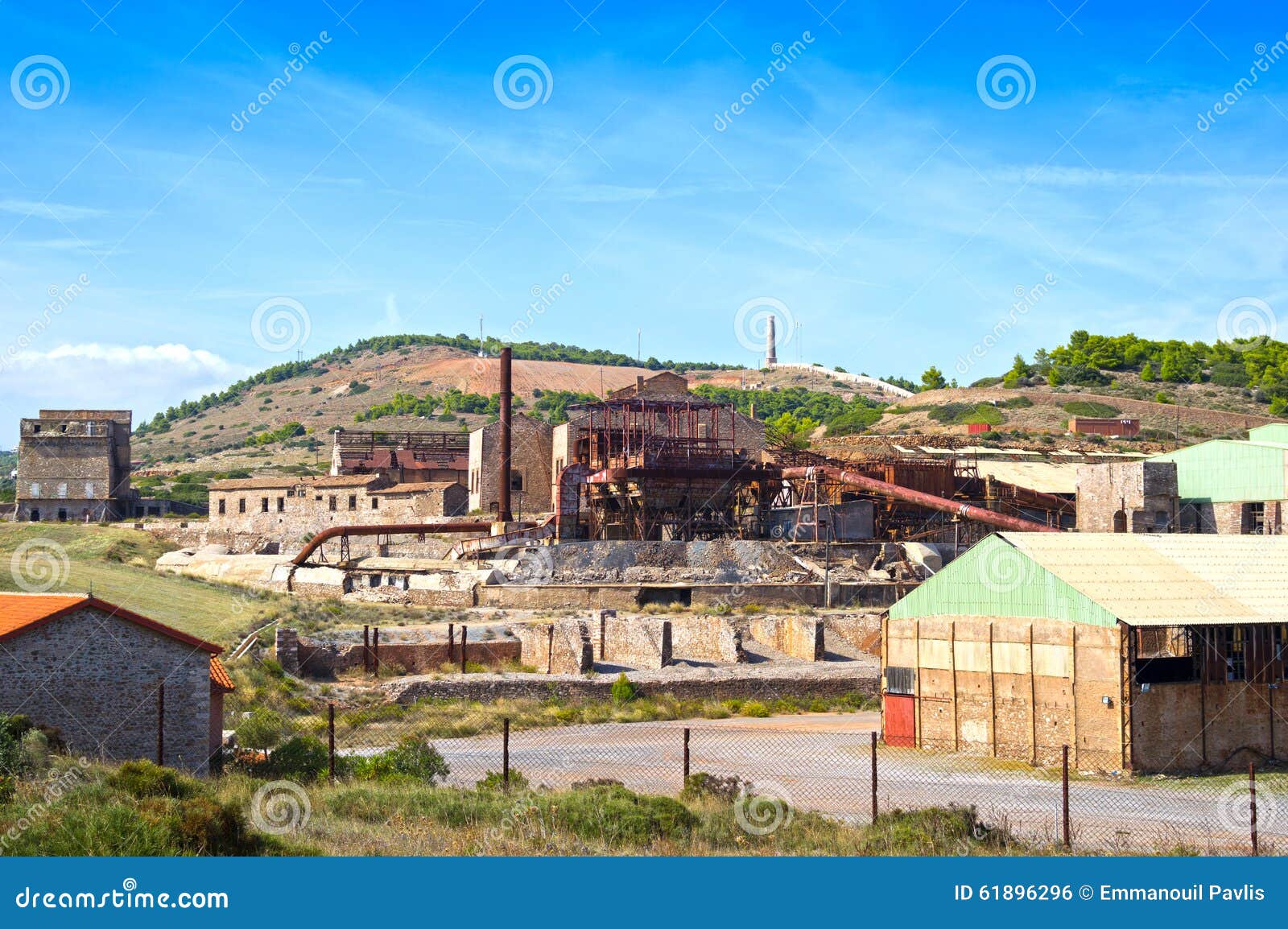 Old mining factory stock photo. Image of 19th, details - 61896296