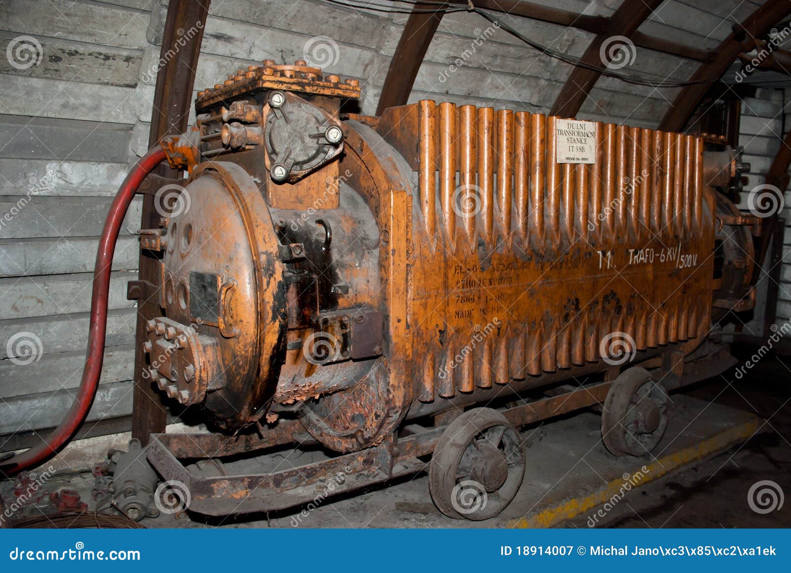 Old mining substation editorial photography. Image of column - 18914007