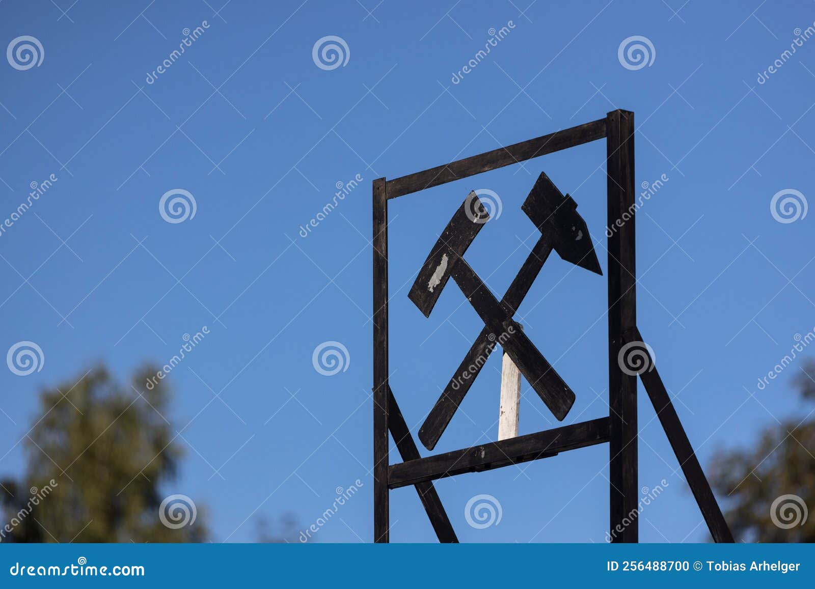 A Mining Symbol Royalty-Free Stock Image | CartoonDealer.com #103252018