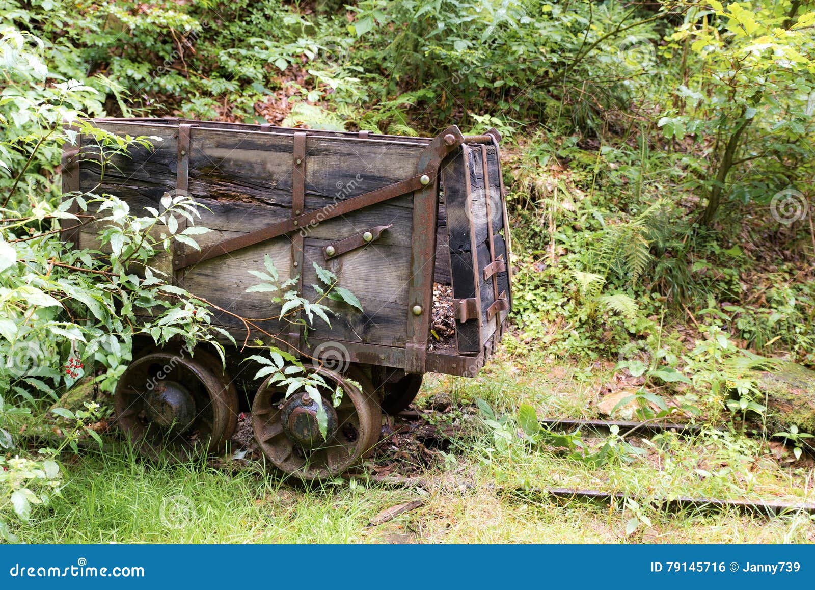 Old mining train car stock photo. Image of still, transportation - 79145716