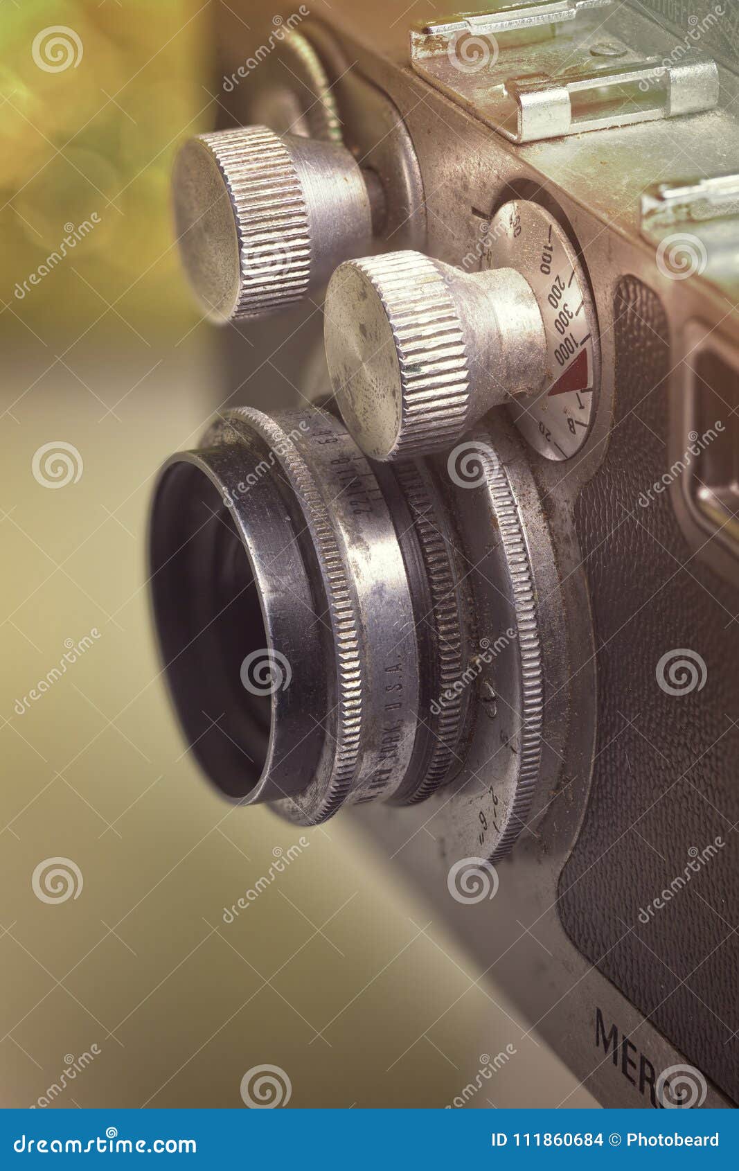 Old 35mm Half Frame Camera from the 1940s Stock Photo - Image of ...