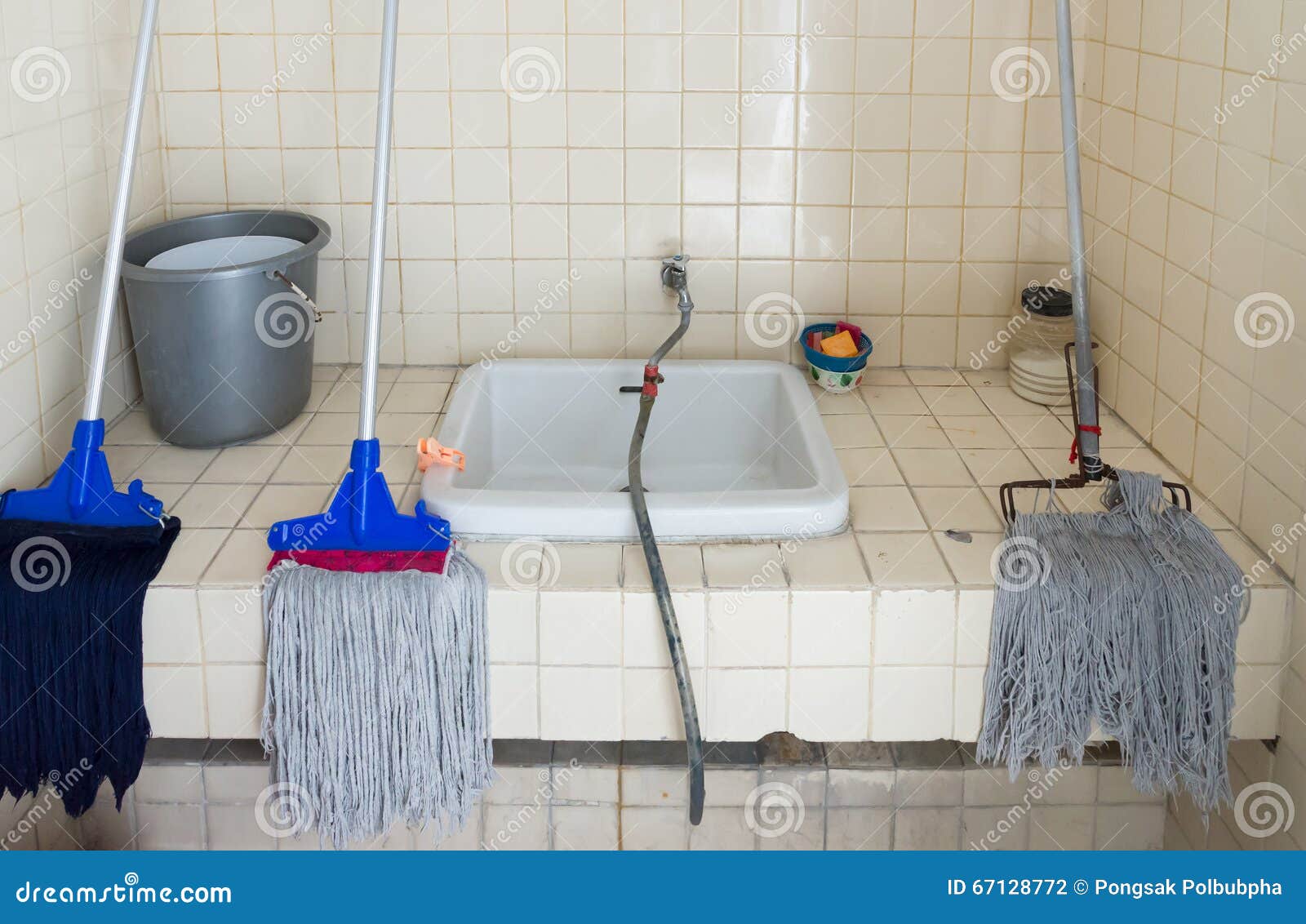 Old mob and bucket set stock photo. Image of faucet, tool - 67128772