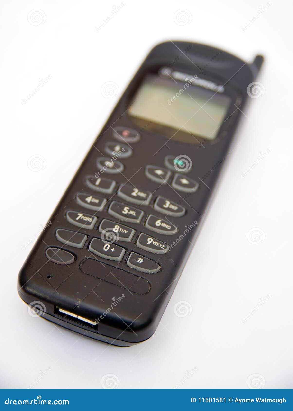 Old mobile phone. stock image. Image of aerial, network - 11501581