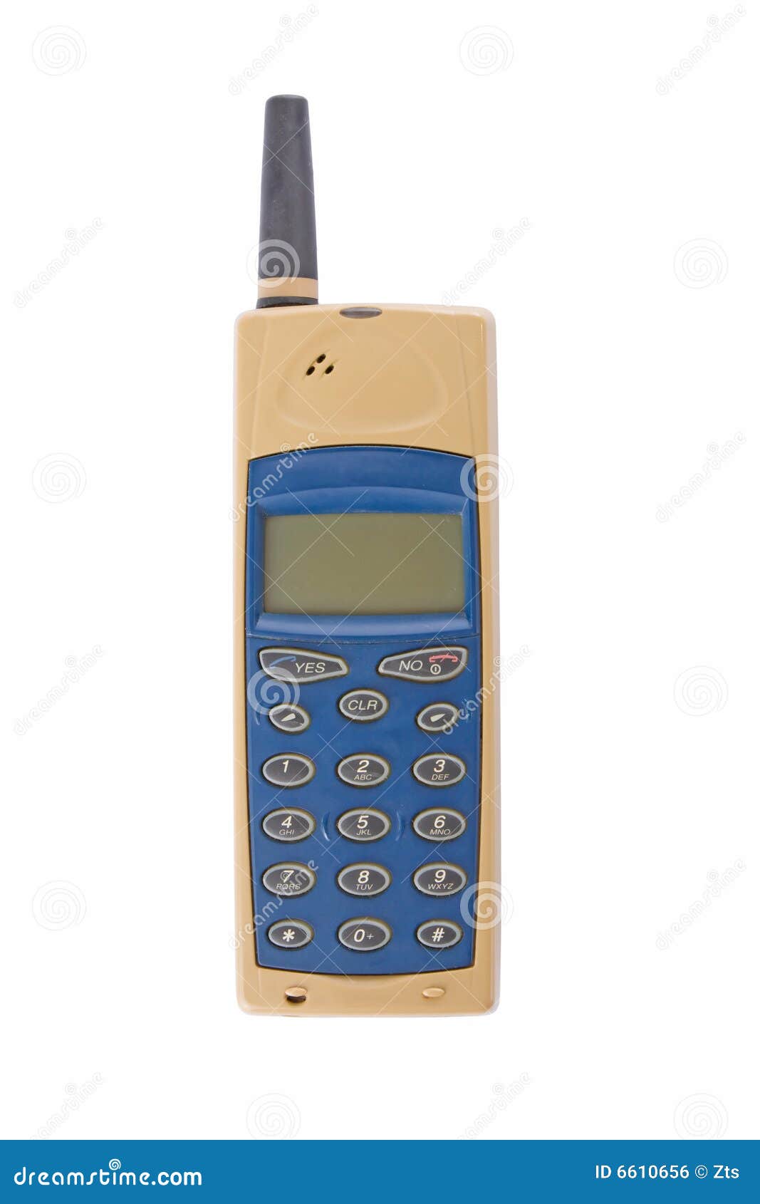 Old mobile phone stock photo. Image of cell, obsolete - 6610656