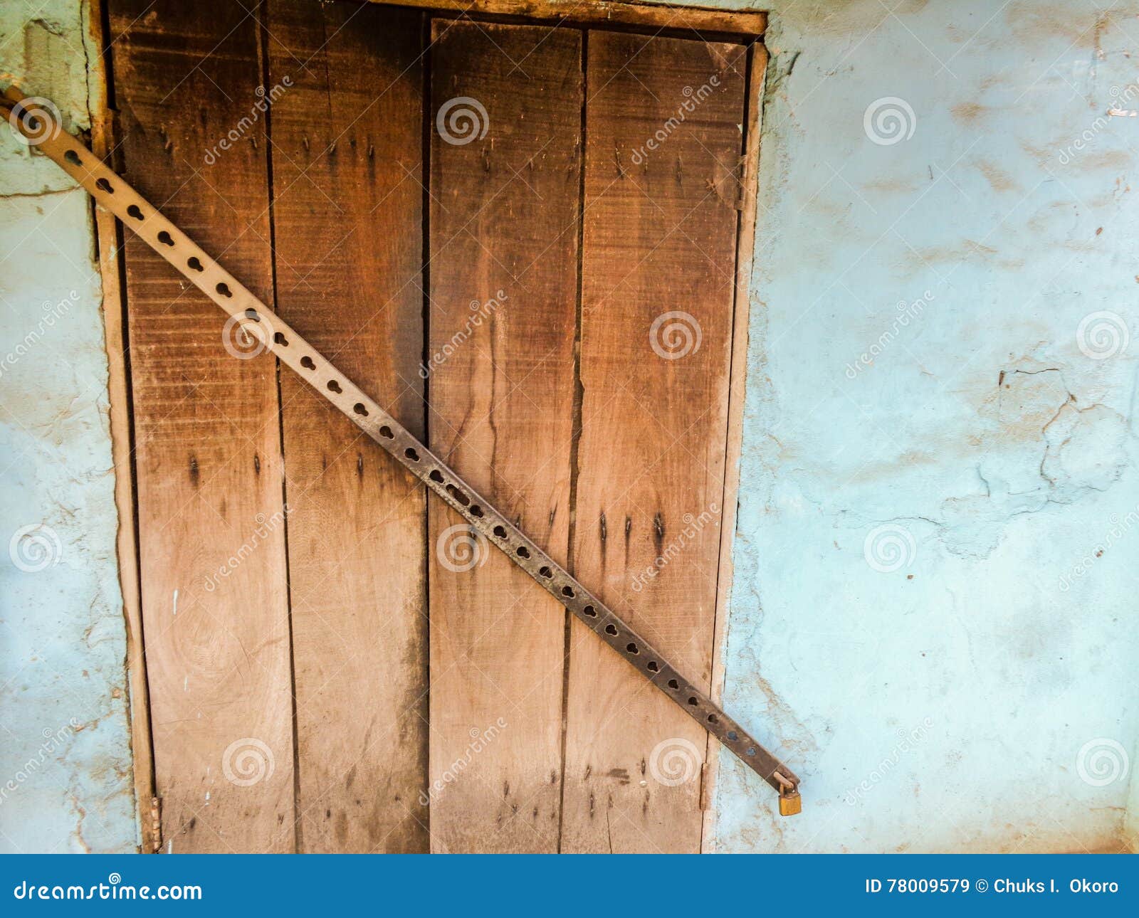 Old Model Cross Iron Burglary Door Protector Stock Image - Image of ...