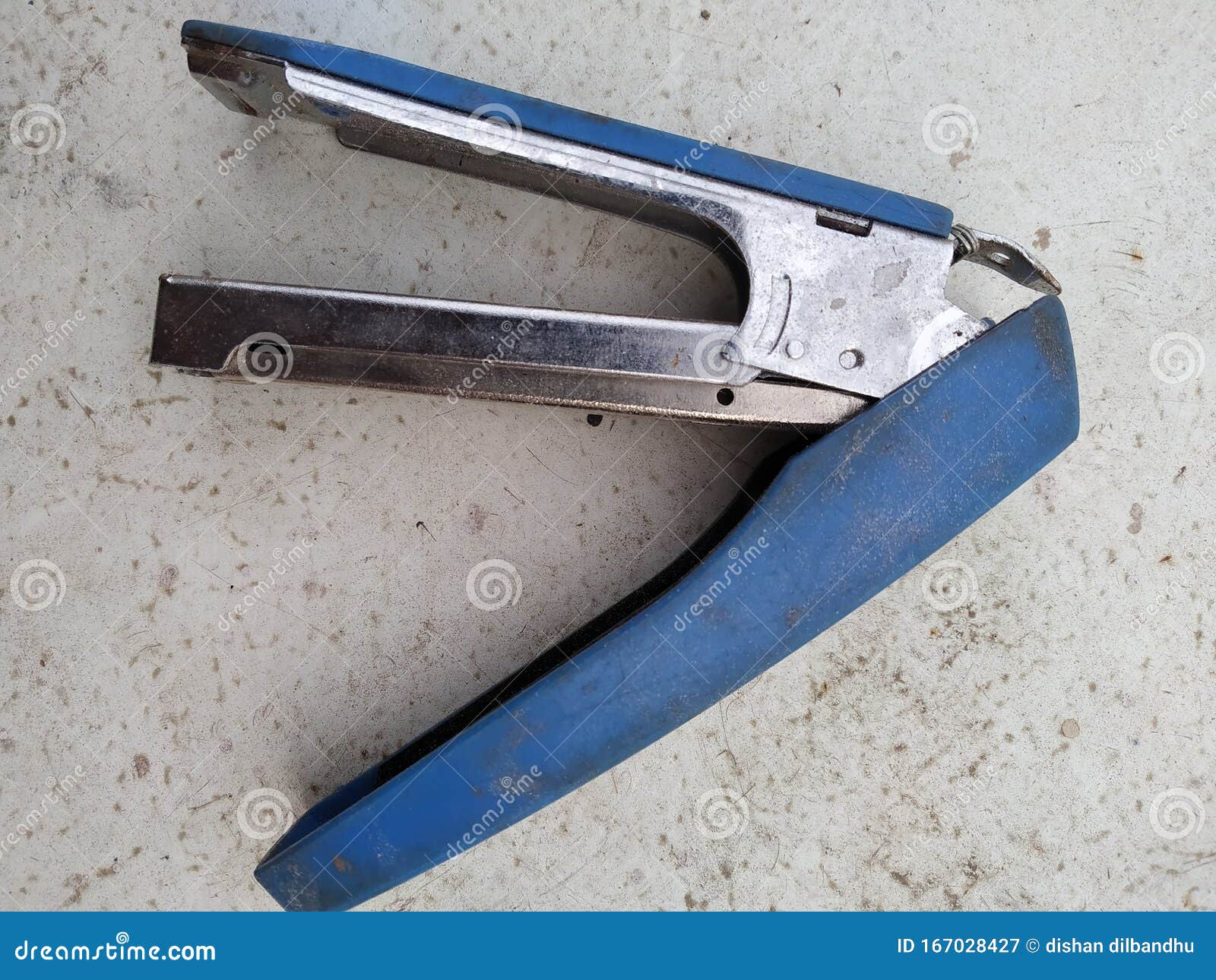Old Model Stapler Pinch Tool Stock Image - Image of model, tool: 167028427