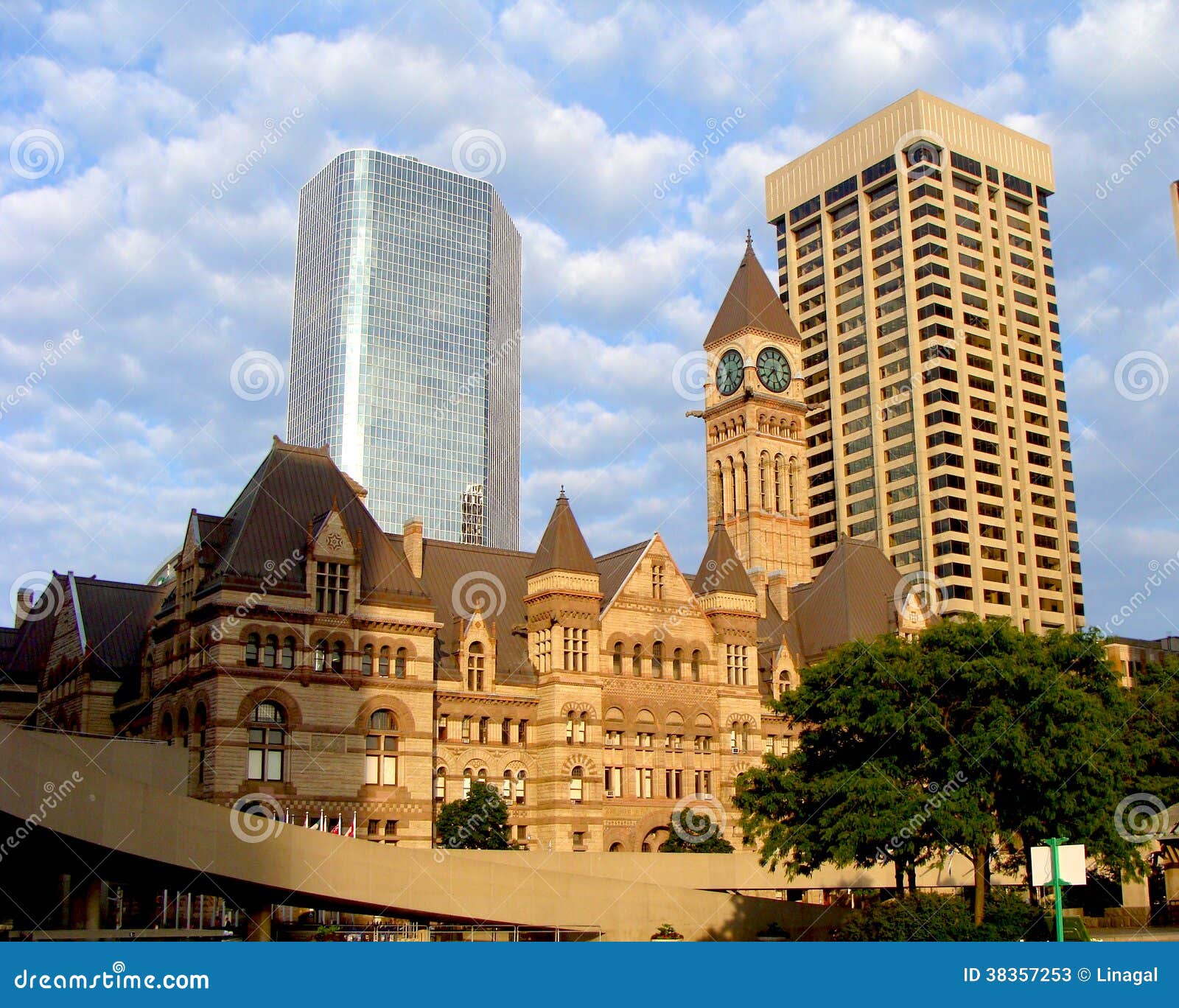 Old and modern stock image. Image of nice, summer, buildings - 38357253