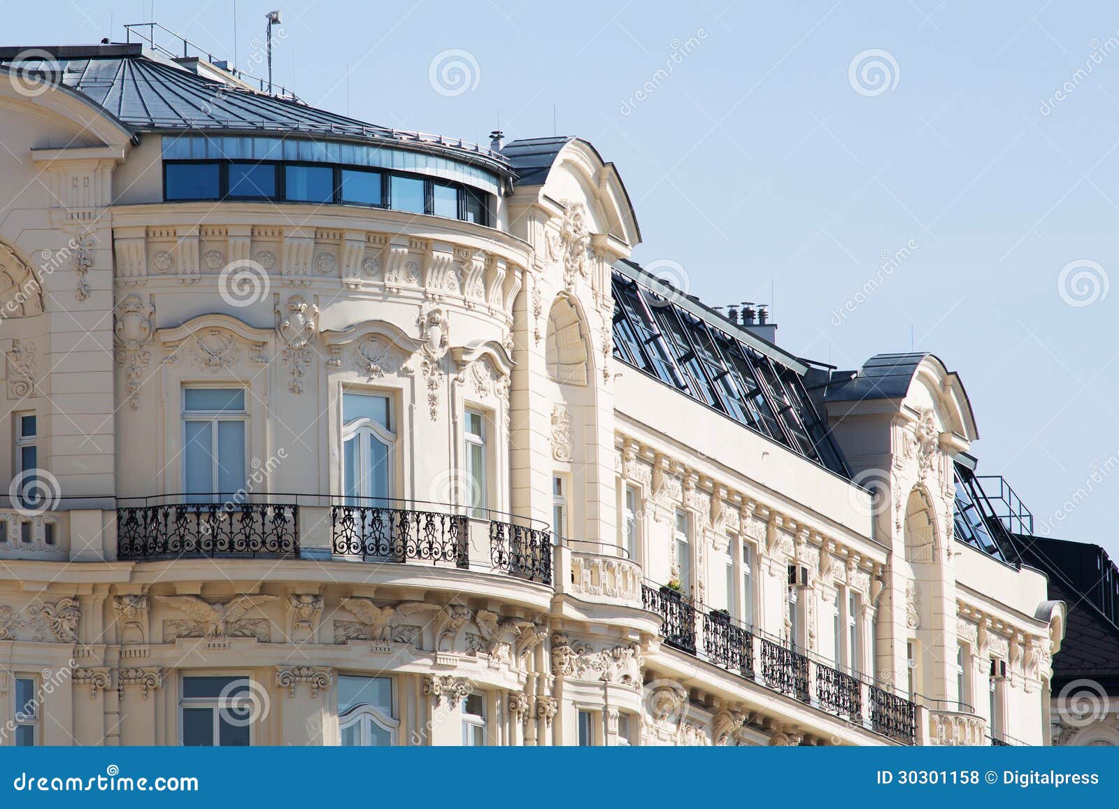 Old and Modern Architecture Stock Photo - Image of residental, house ...